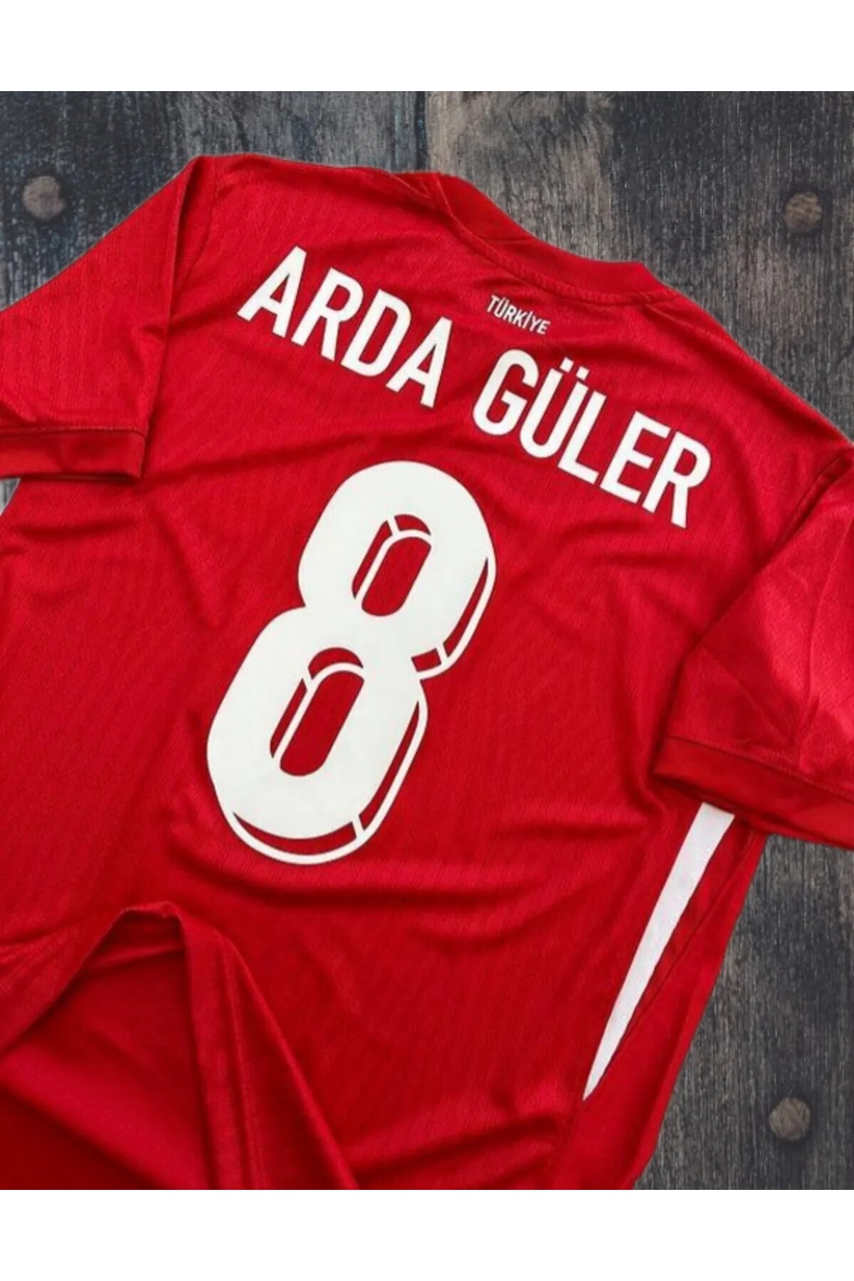 FRAGOLA Türkiye Euro 2024 A.r.d.a-G.ü.l.e.r 8 Numara Forması (KIRMIZI ...