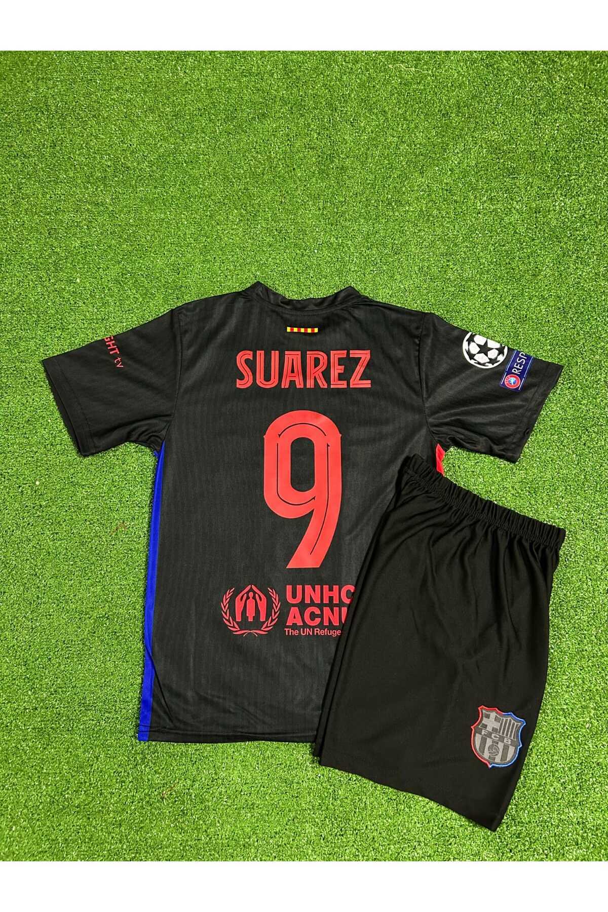 BYSPORTAKUS Barcelona Yeni Sezon Luis Suarez Çocuk Forması (BLACK ...