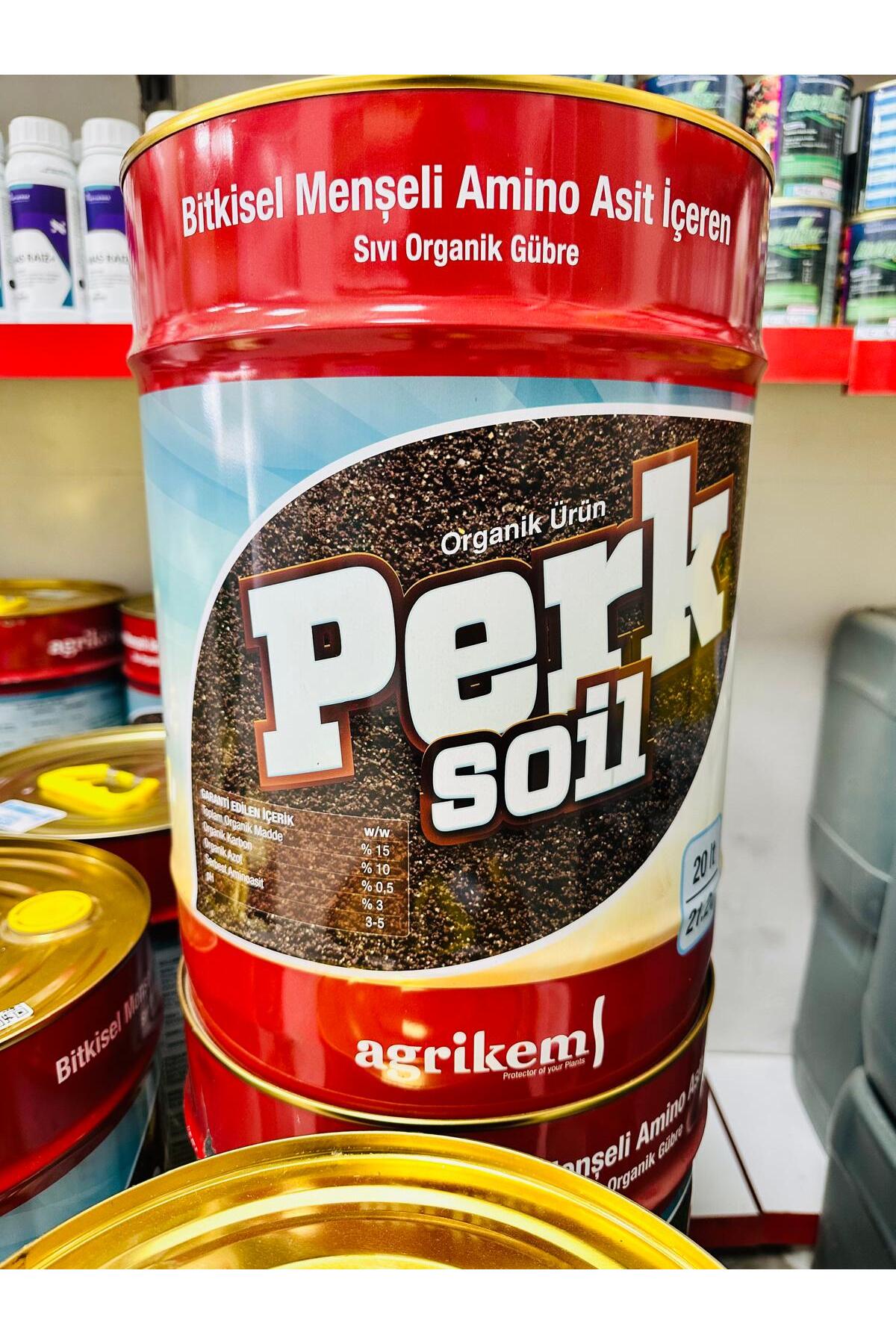 Agrikem Toprak Yumuşatıcı Organik Gübre Perk Soil 20 lt - Fiyatı, Yorumları