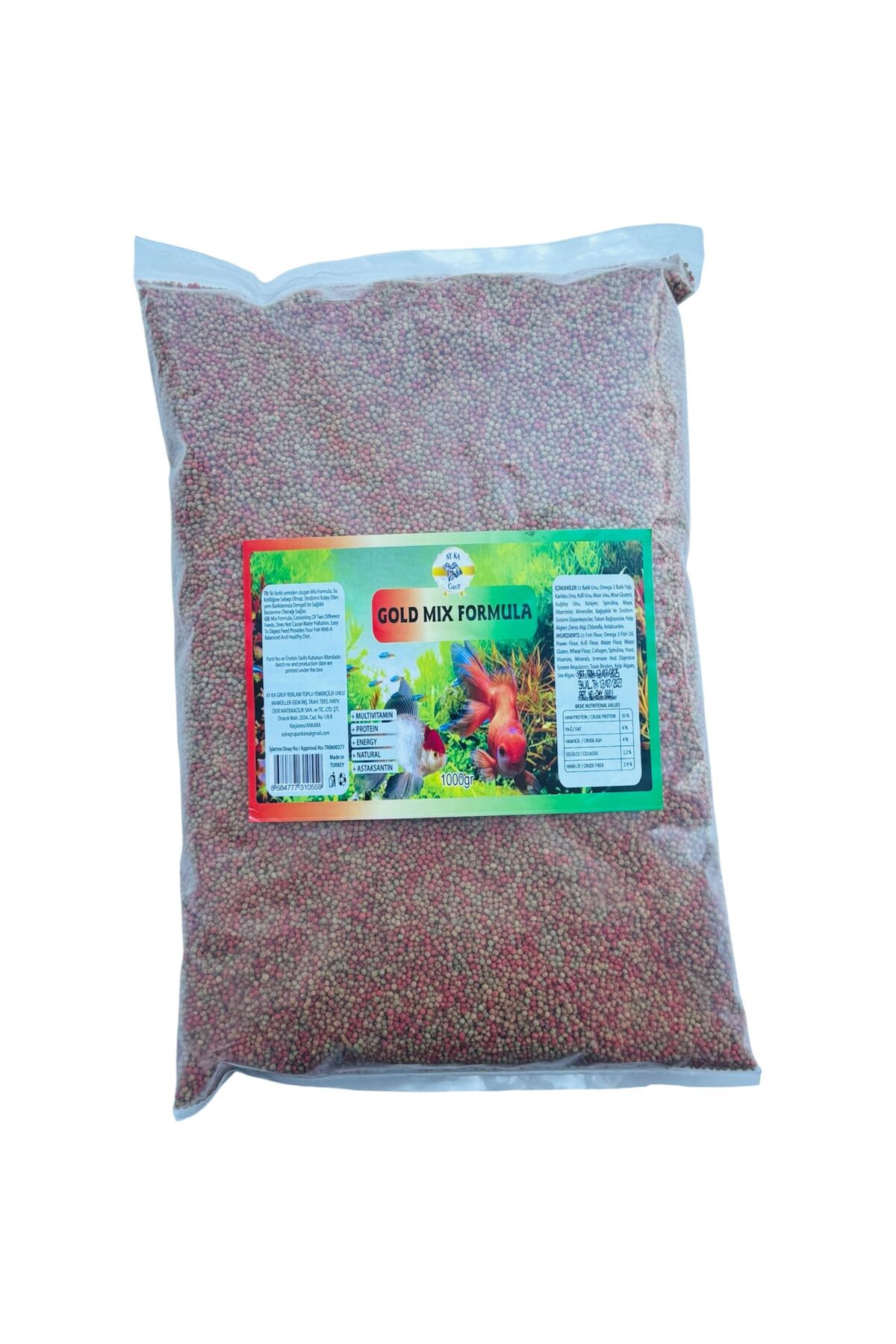 Cute Friends Gold Mix Formula Balık Yemi 1000gr - Fiyatı, Yorumları