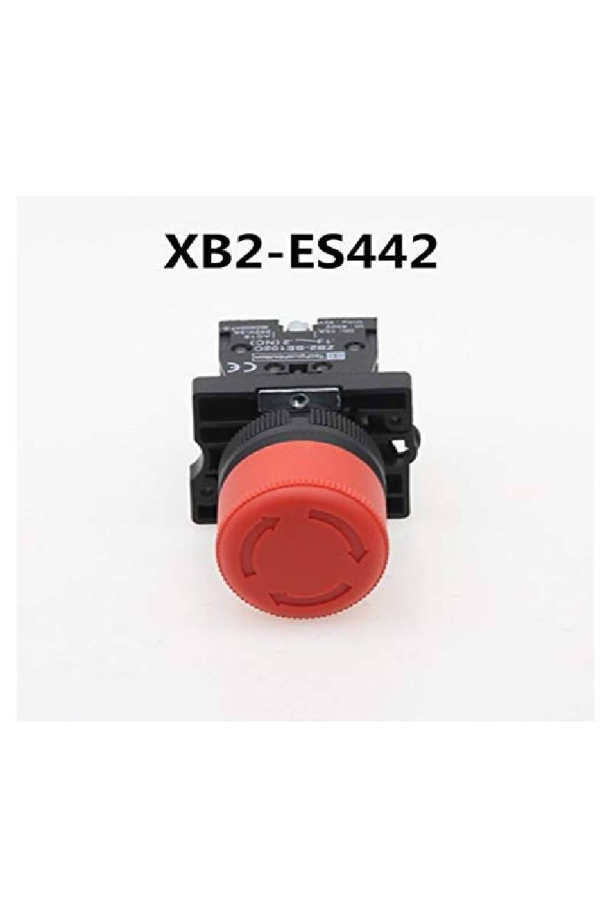 OEM Mushroom push button, emergency stop, XB2-ES442, 600V 10A- Trendyol