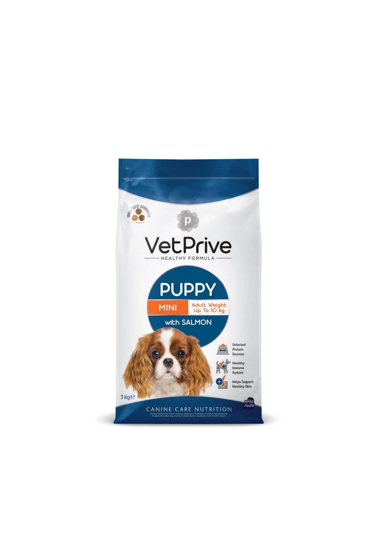 Beta Vet Prive Mini Puppy Salmon Yavru Köpekler için Somonlu Mama 3 Kg ...