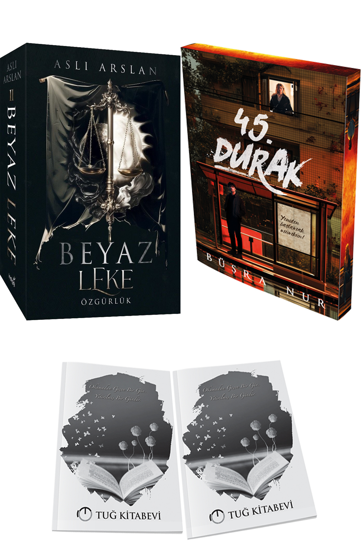 İndigo Kitap Beyaz Leke 2 Özgürlük Aslı Arslan ve 45. Durak + Hediyeli ...
