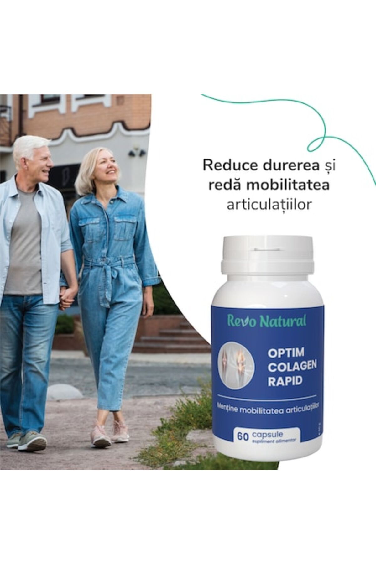 Revo Natural Supliment alimentar pentru oase si articulatii, Optim ...