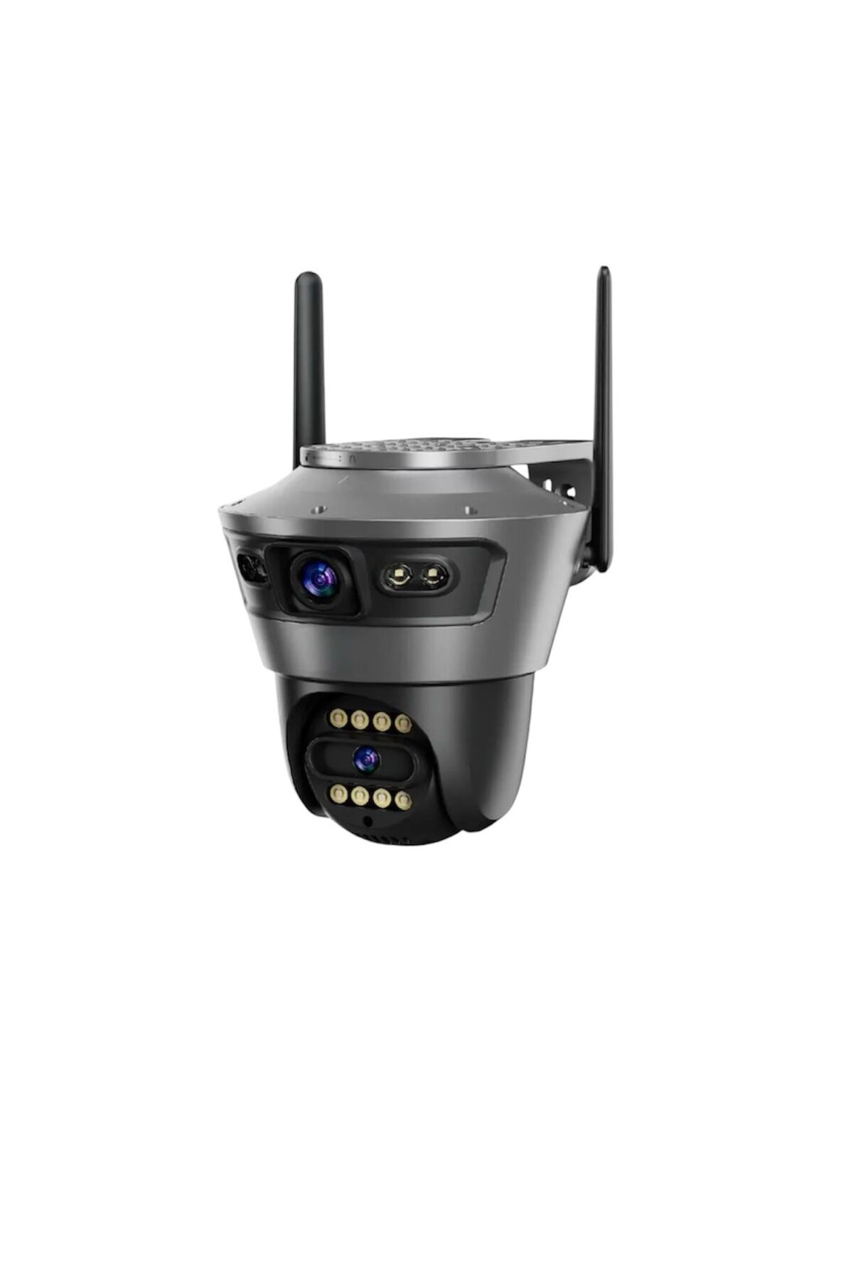 SNEXPRES 4mp 4k Ultra Hd Alarmlı Suya Dayanıklı Çift Lensli 2.4g Ip Dış ...