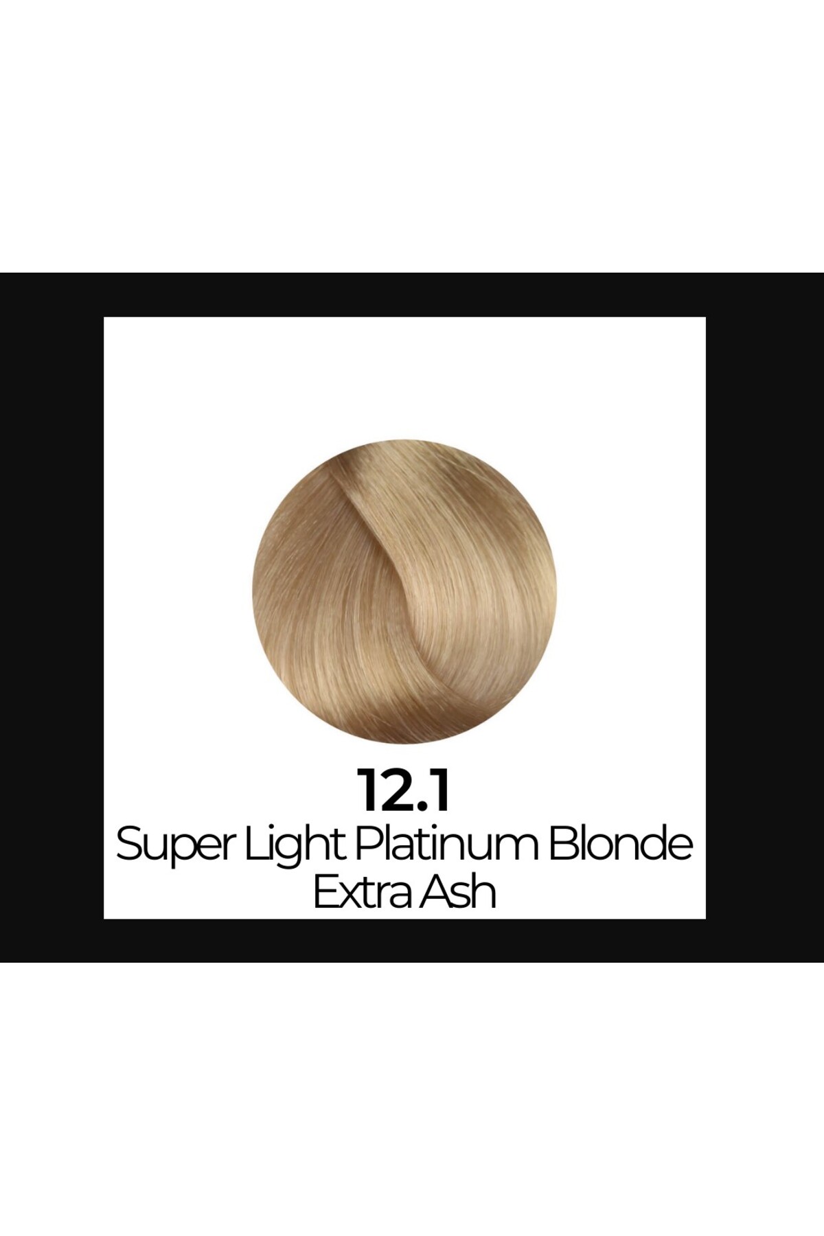 Inebrya Hair Color No 12/1 Super Light Platinum Blonde Extra Ash 100ml ...