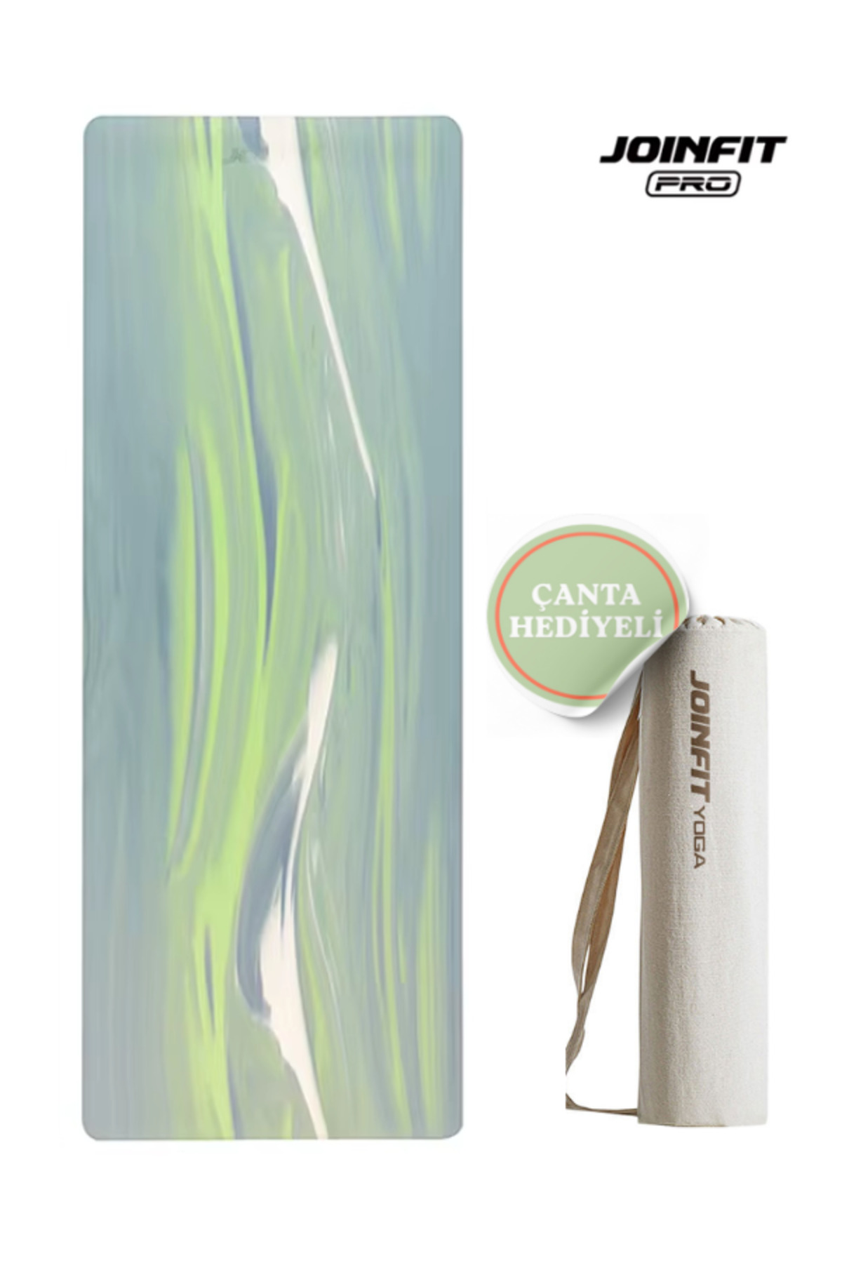JOINFIT PRO Dağal Kaçuk Yoga Mat 4.5 MM - Profesyonel Kaydırmaz Yüzey ...
