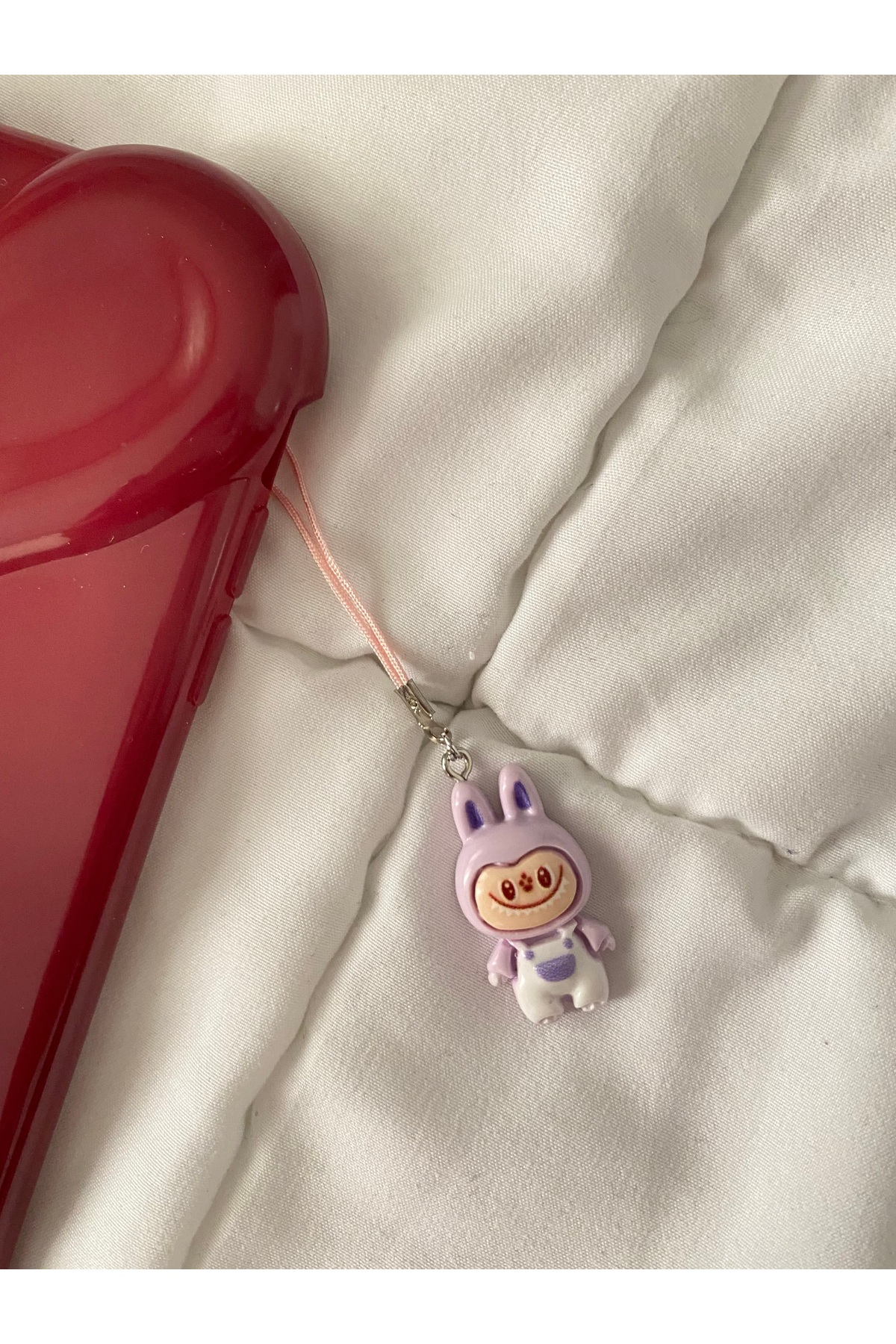 Pinky Lady Labubu telefon charmı labubu çanta aksesuarı - Fiyatı, Yorumları