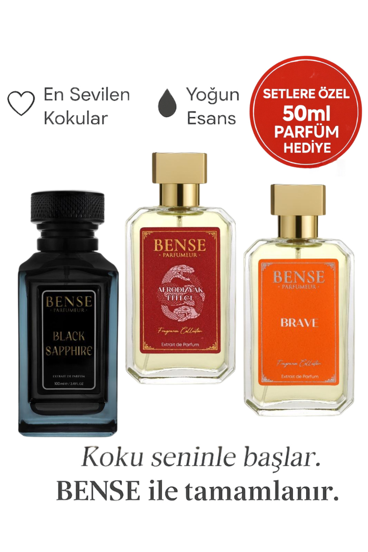 Bense BLACK SAPPHİRE BRAVE SET - Fiyatı, Yorumları