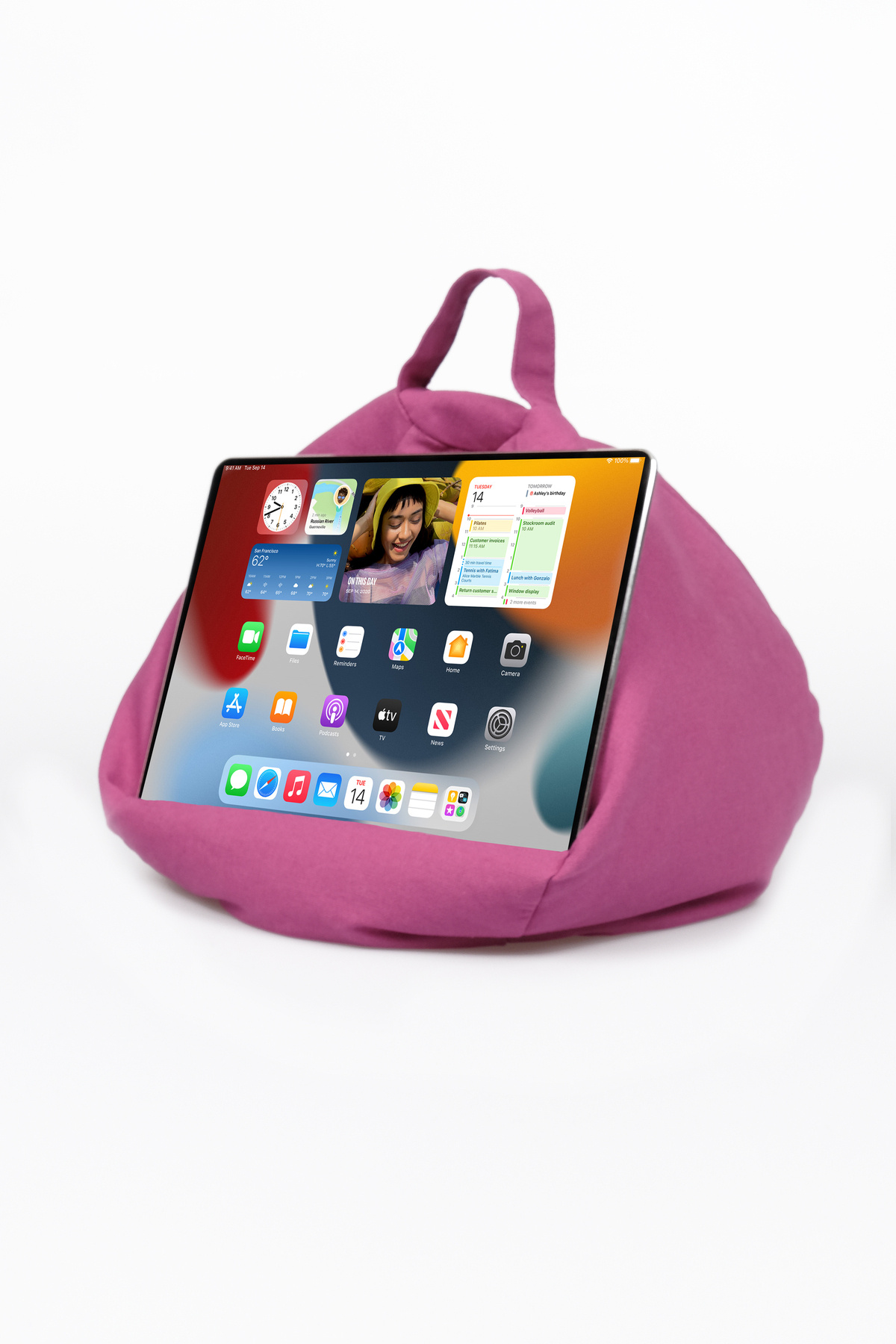 NİATEKS İpad, Tablet, E-okuyucu Ve Kitap Yastığı /ipoof Fuşya Pembe ...