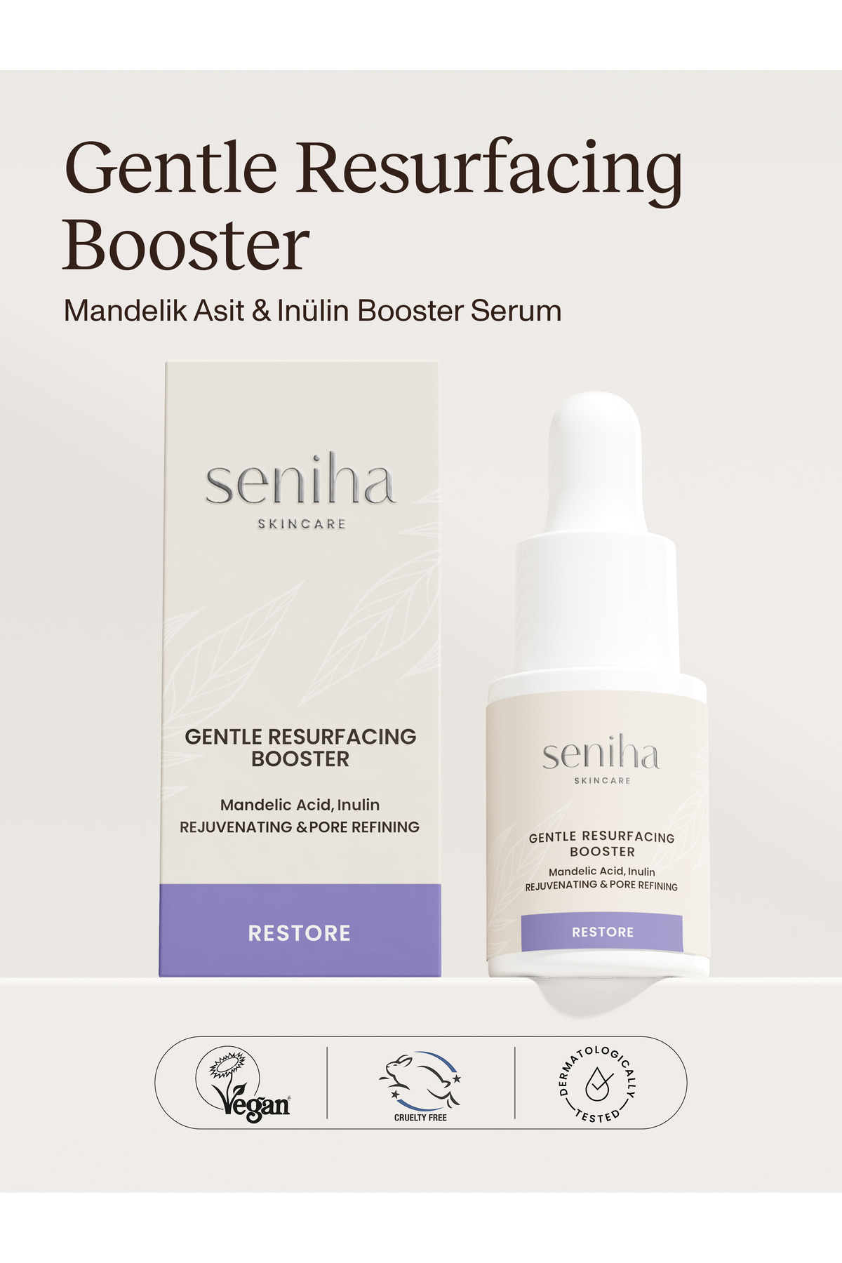 Seniha Skincare Gentle Resurfacing Booster I Mandelik Asit I ...