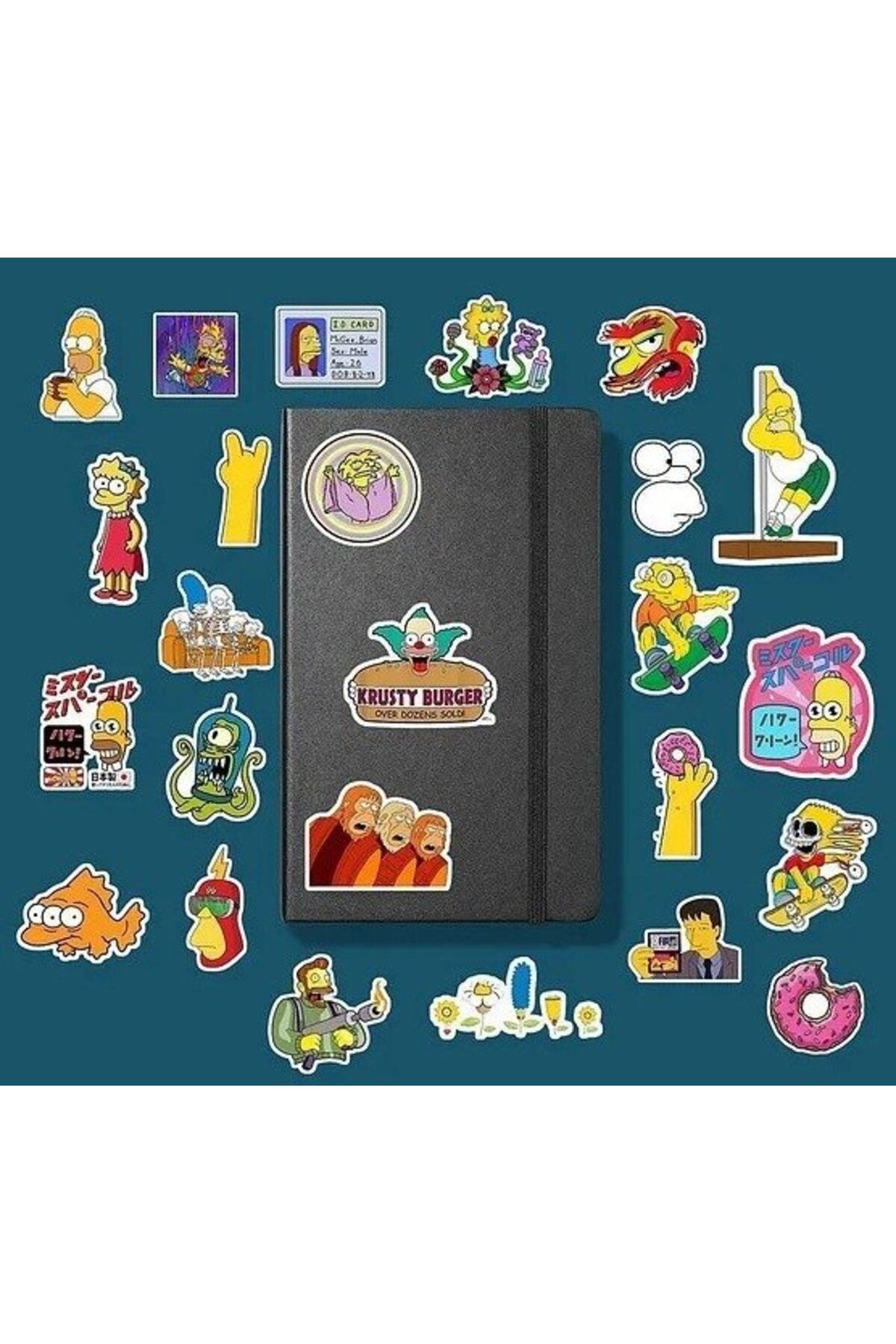 MS Major Selection The Simpsons Sticker Pack /Bullet Journal Notebook ...