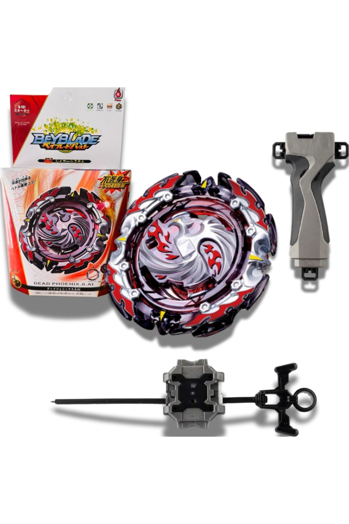 RAPIDITY Beyblade Burst B-131 Booster Dead Phoenix.0.at FULL SET B131 ...