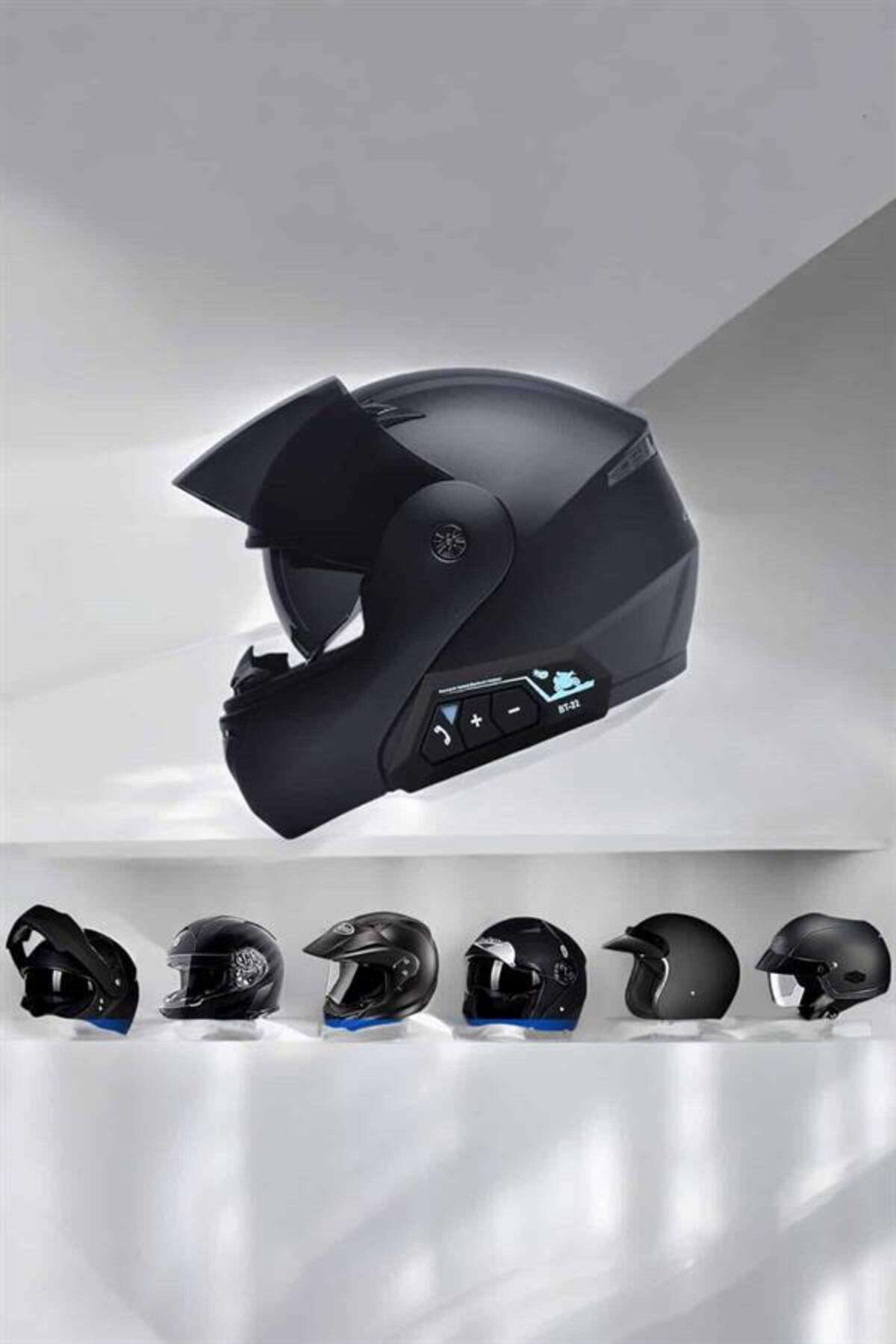 UCUZTEKNO Kask Kulaklığı Motosiklet Intercom Interkom Dinleme Konuşma ...