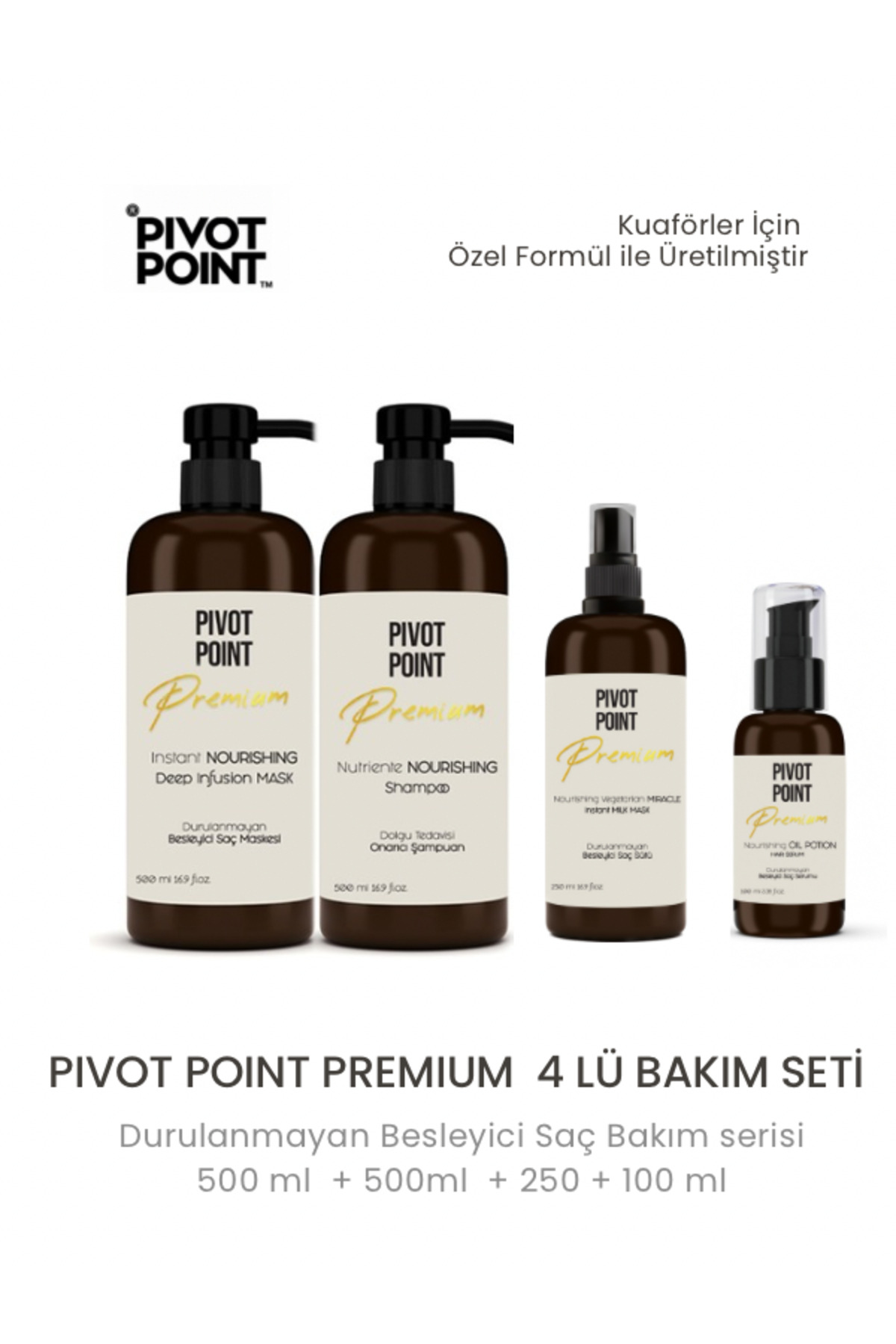 PIVOT POINT 🌿 PIVOT POINT PREMIUM 4’LÜ ONARICI & BAKIM SETİ 500 +500 ...