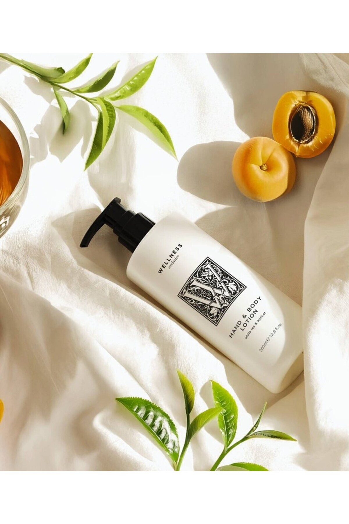 Wellness Exclusive White Tea & Apricot Hand & Body Lotion 380 ml ...