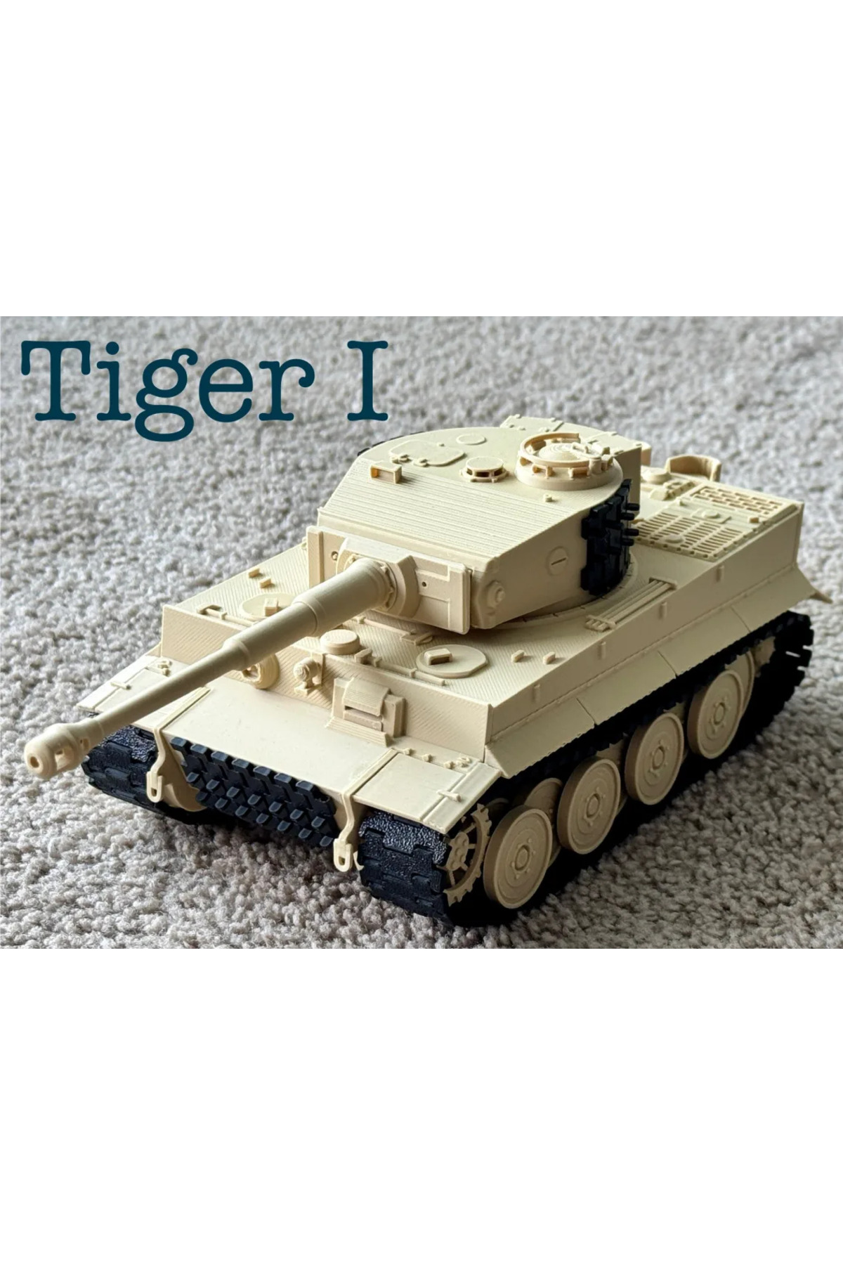 Mekanikcim Tiger I “Königstiger” Ağır Tank – 1 : 35 Ölçekli Maket Seti ...