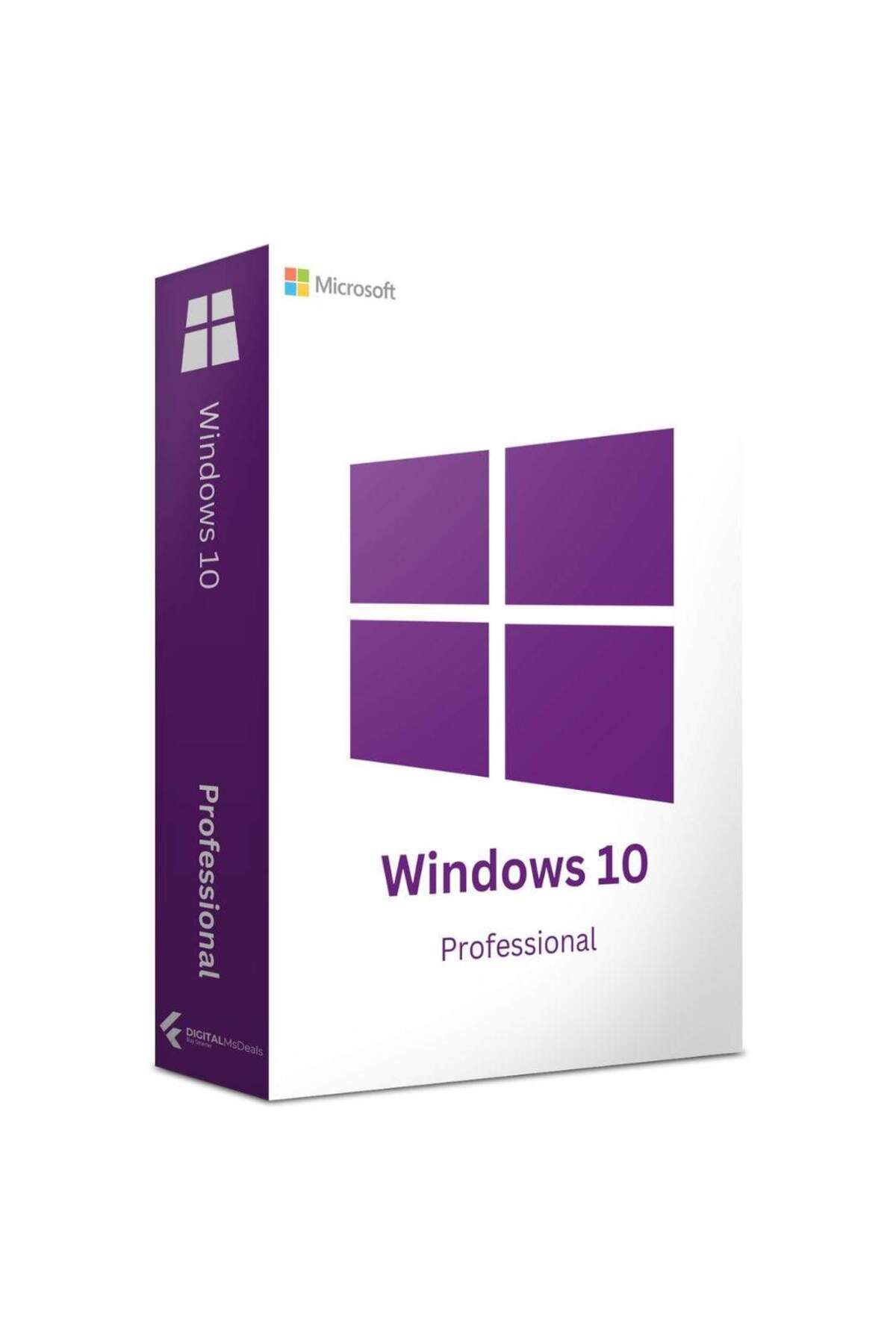 Microsoft Windows 10 Pro Orijinal Lisans Key - Ömür Boyu Garantili ...