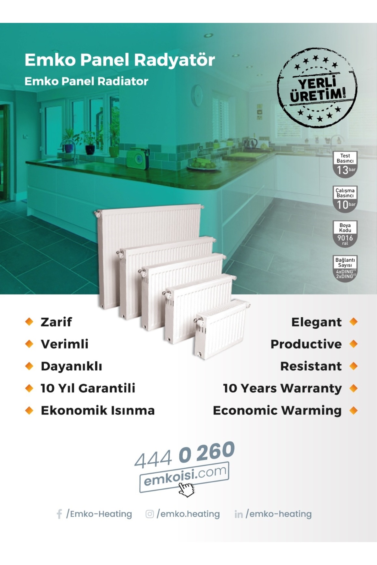 TR Emko Panel Radyatör 400x0600 - Fiyatı, Yorumları