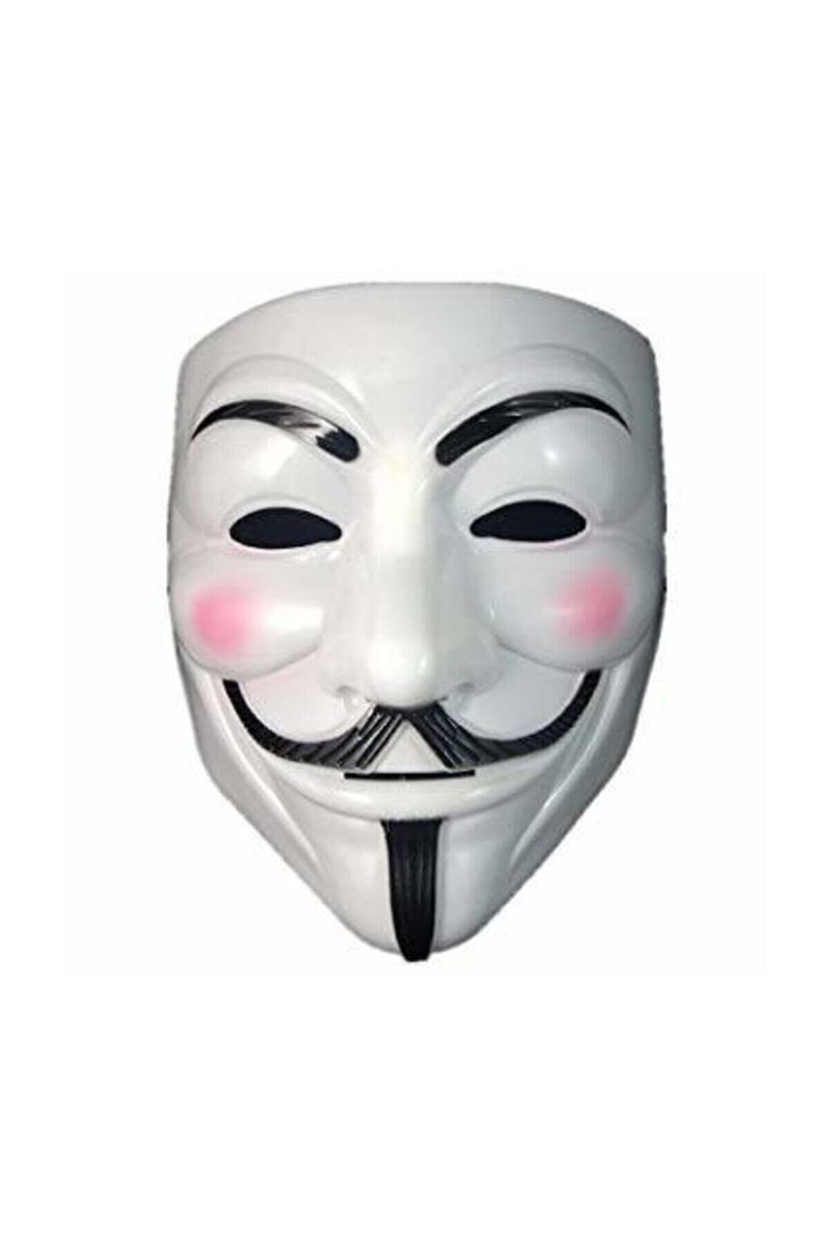 Saatistan Beyaz V for Vendetta maskesi, şık ve özgün tasarım ...