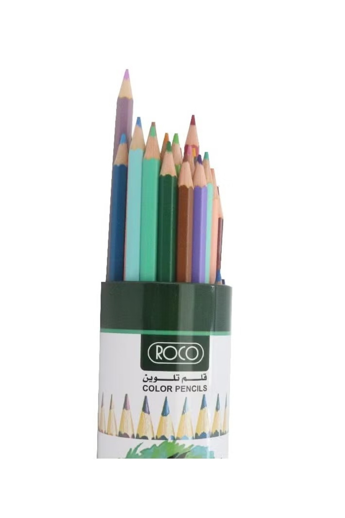 Roco 48-Piece Medium Color Pencil Set – Assorted Shades for Creative ...