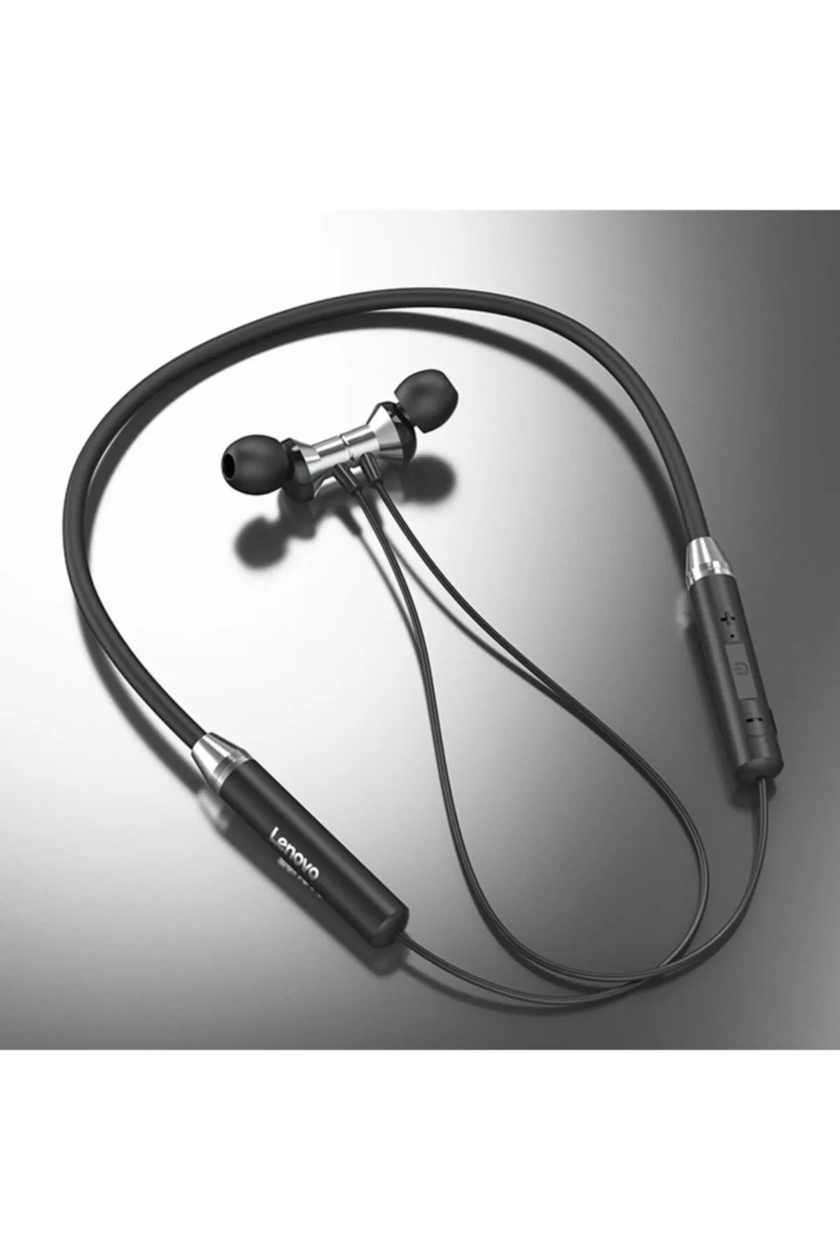 LENOVO HE05 Bluetooth 5.0 Chip Kulaklik Kablosuz Stereo Spor Manyetik ...