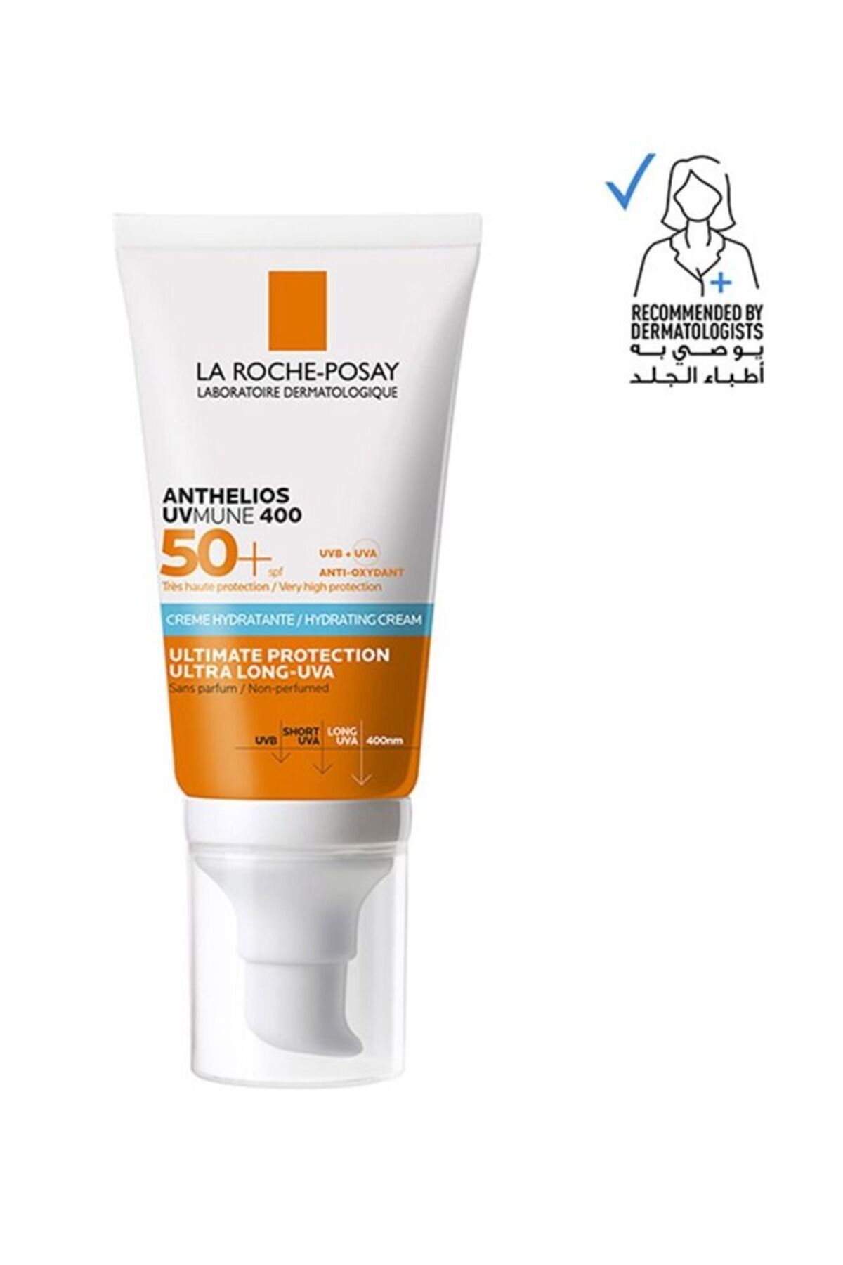 La Roche Posay LA ROCHE-POSAY Anthelios UVMune 400 Hydrating Cream ...