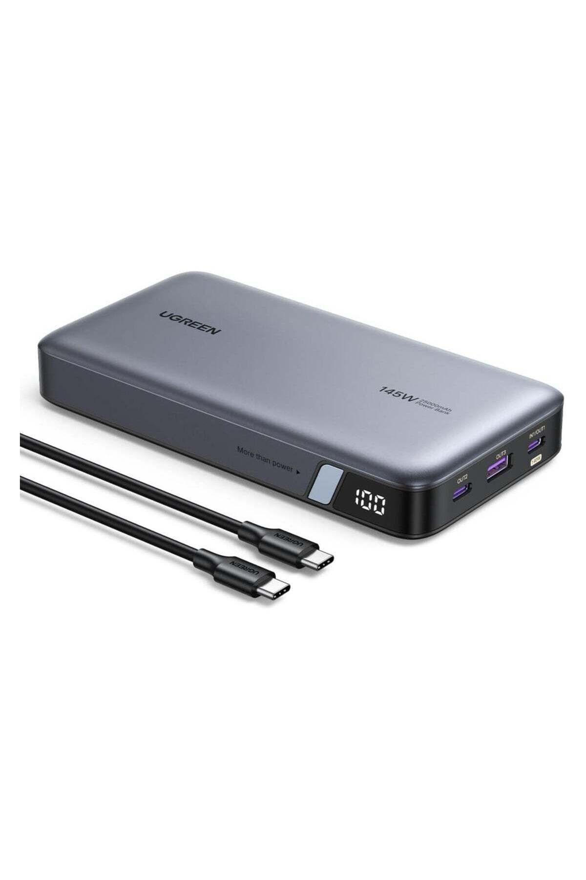 Ugreen Power Bank 145W, 25000mAh Laptop Portable Charger- Trendyol