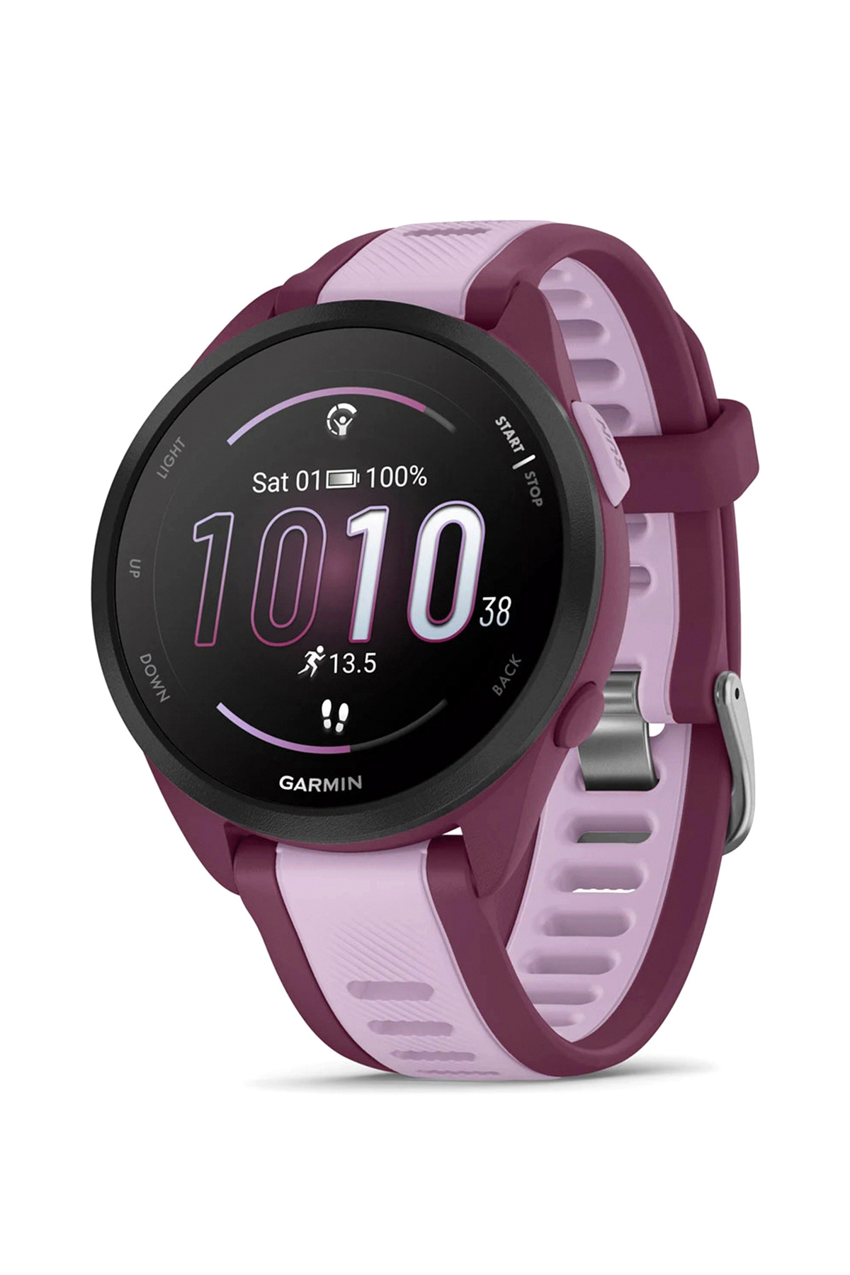 Garmin Forerunner 165 Music Berry Leylak Silikon Kayış Akıllı Saat ...