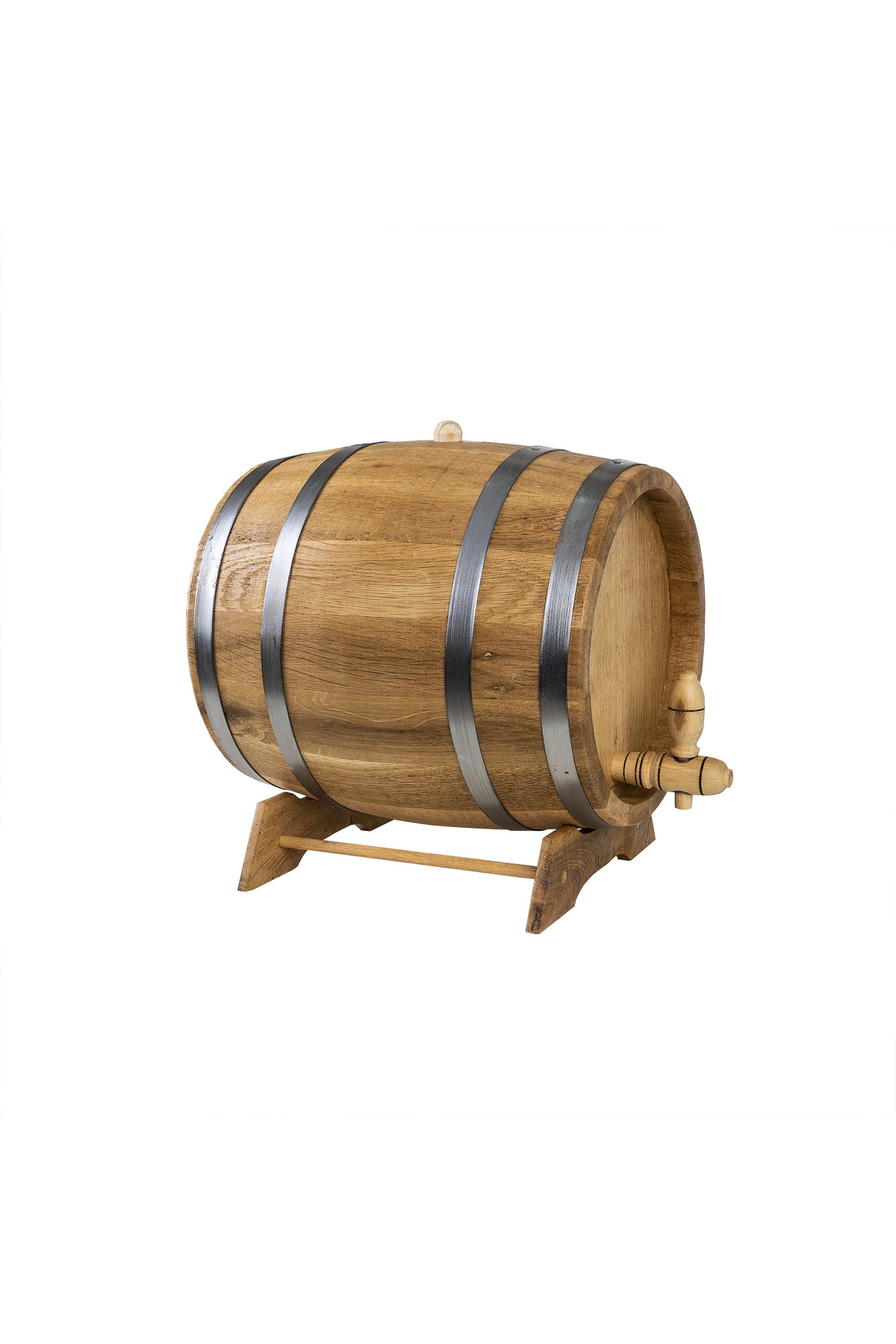 Z-Tools Butoi decorativ, din lemn masiv de stejar, capacitate 10L / EXT ...