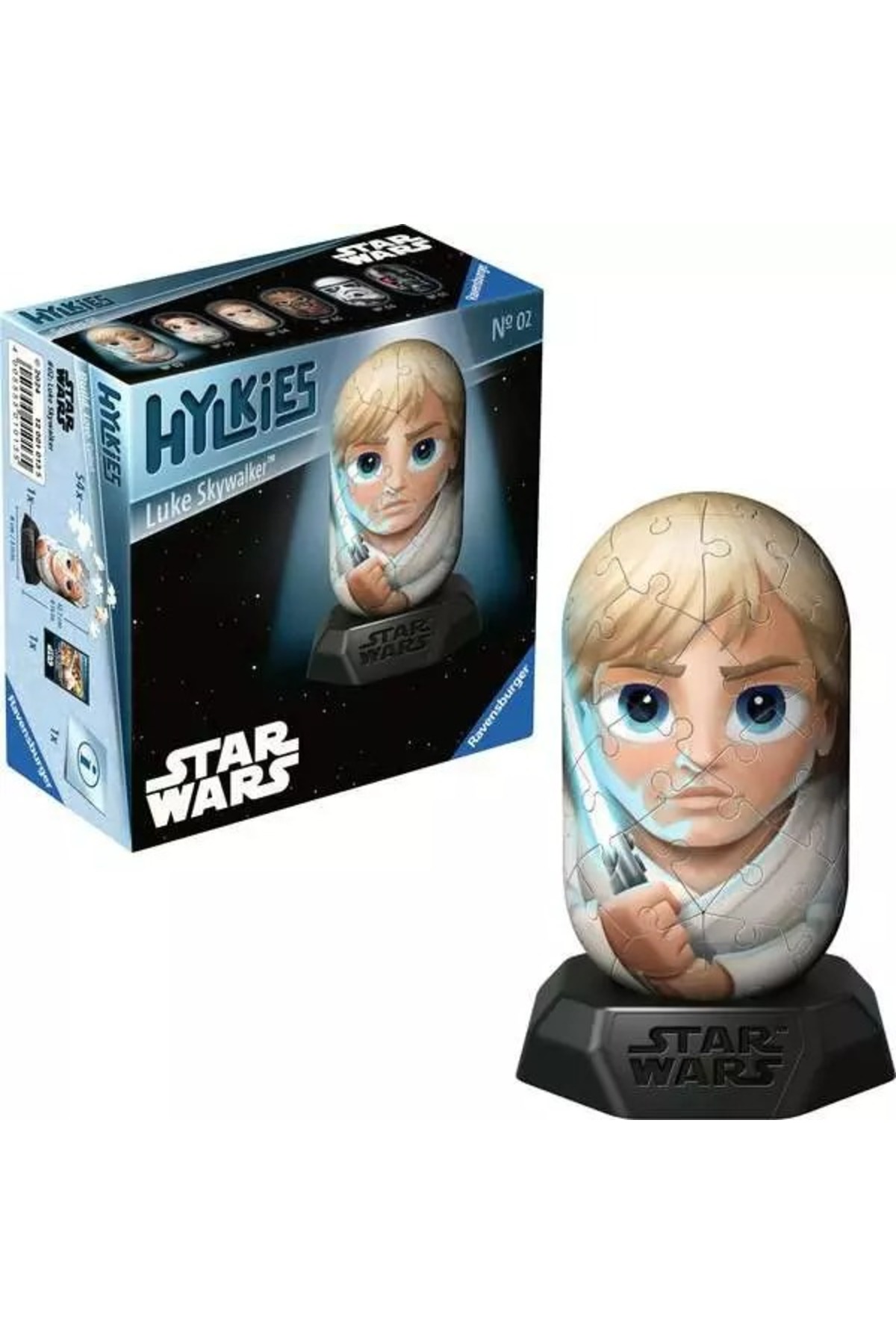 Star Wars Hylkies Star Wars Luke Skywalker 3D Puzzle Figür - 54 Parça ...