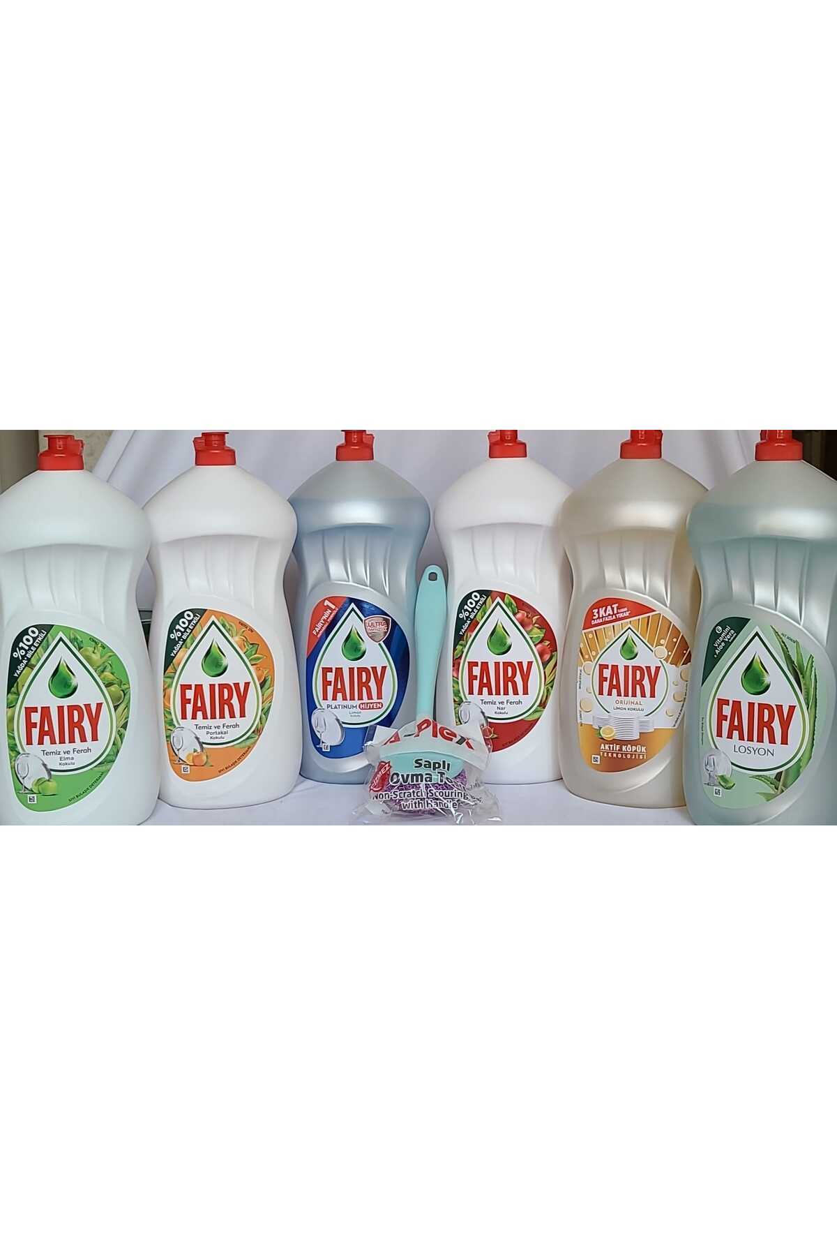Fairy Sıvı Bulaşık Deterjanı 6 'lı SET ( 6 Adet X 1500 ml ) 1 Adet A ...