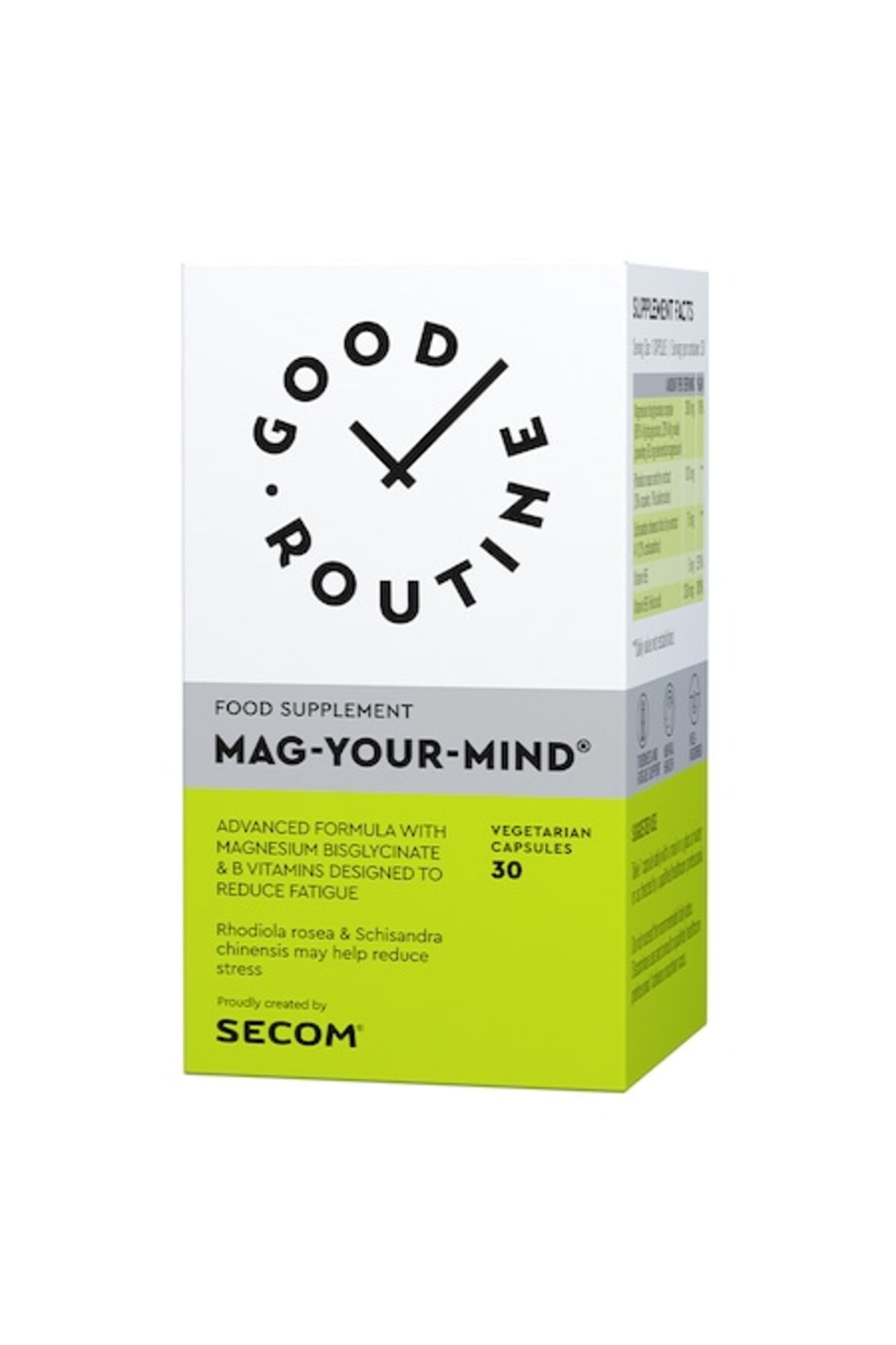 Good Routine Mag Your Mind cu Magneziu si Vitaminele B6 B9, 30 capsule ...