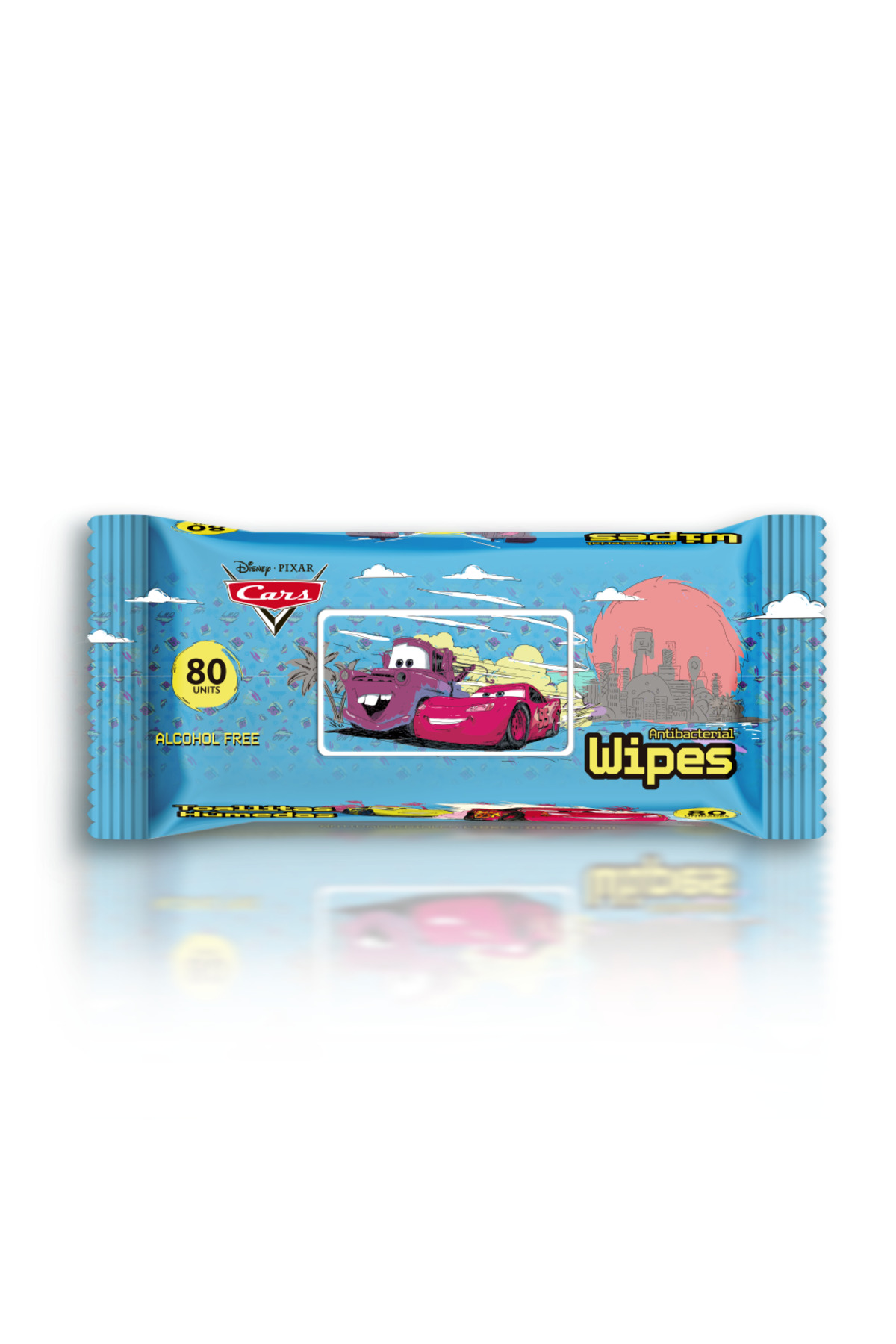 NEVADA Disney Cars Baby Wipes, Fresh Scent, 80 Wipes- Trendyol