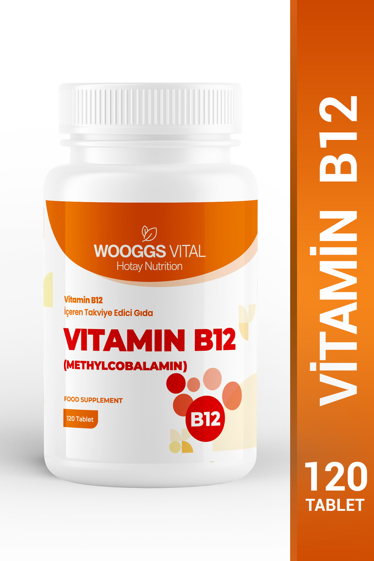 Hotay Nutrition Wooggs Vital Vitamin B12 Içeren Takviye Edici Gıda 120 ...