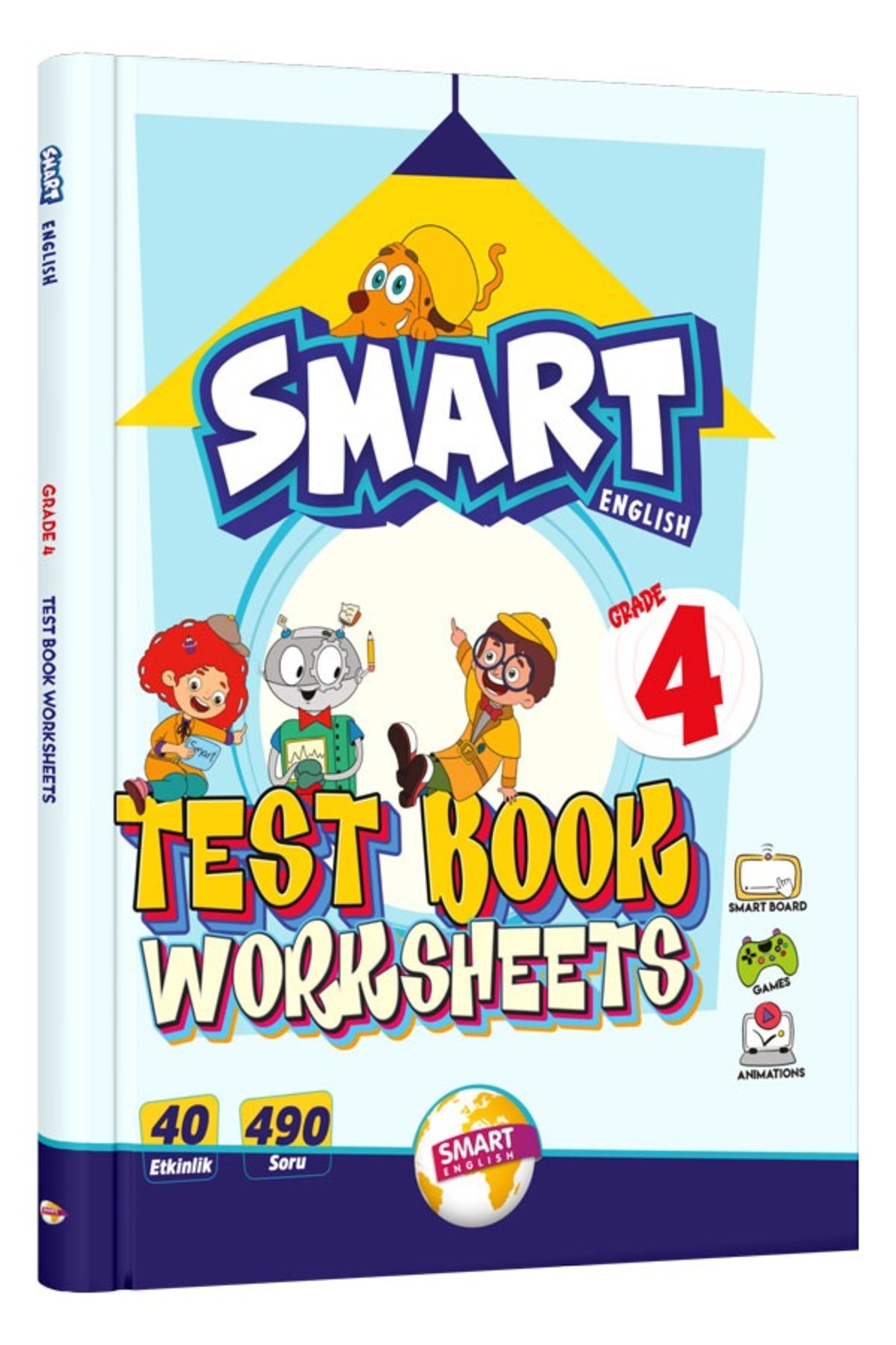Smart English Grade 4 Smart English Test Book Worksheets - Fiyatı ...