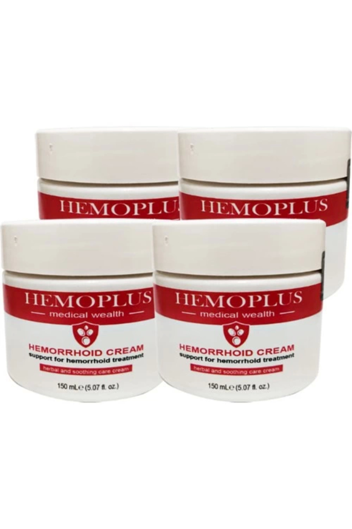 Genel Markalar Hemoplus HZNKS048 Büyük Boy 4tane 150 ml Hemor.roidin ...
