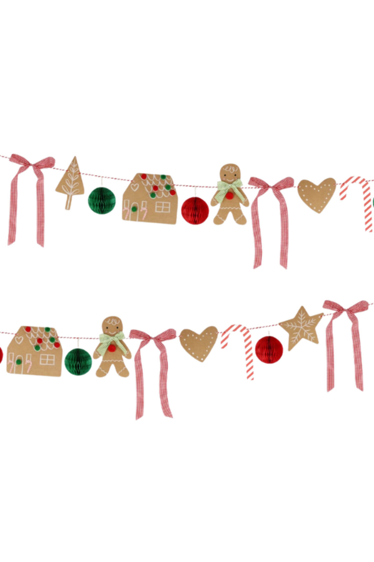Meri Meri - Gingerbread Garland - Zencefilli Kurabiye Asılan Süs ...
