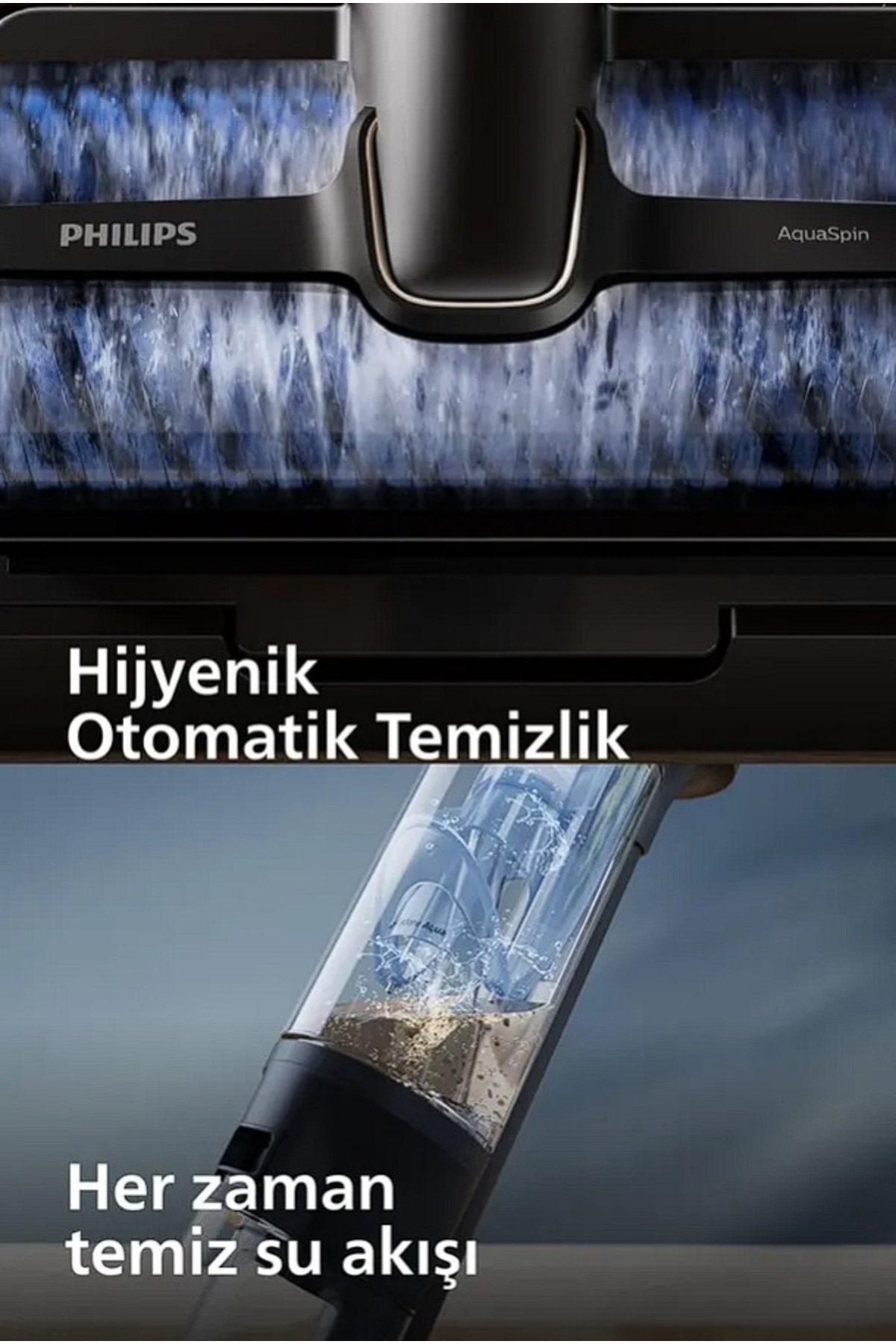 Philips 9000 Serisi Aqua Trio Istasyonlu Şarjlı Dikey Süpürge - Fiyatı ...