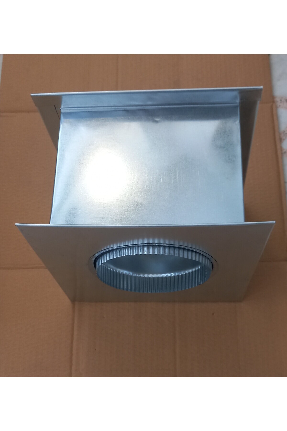 RENUZU Isı Yalıtımlı Yanmaz Boru Baca Çıkışı (Ağaç Ev, Konteyner Için ...