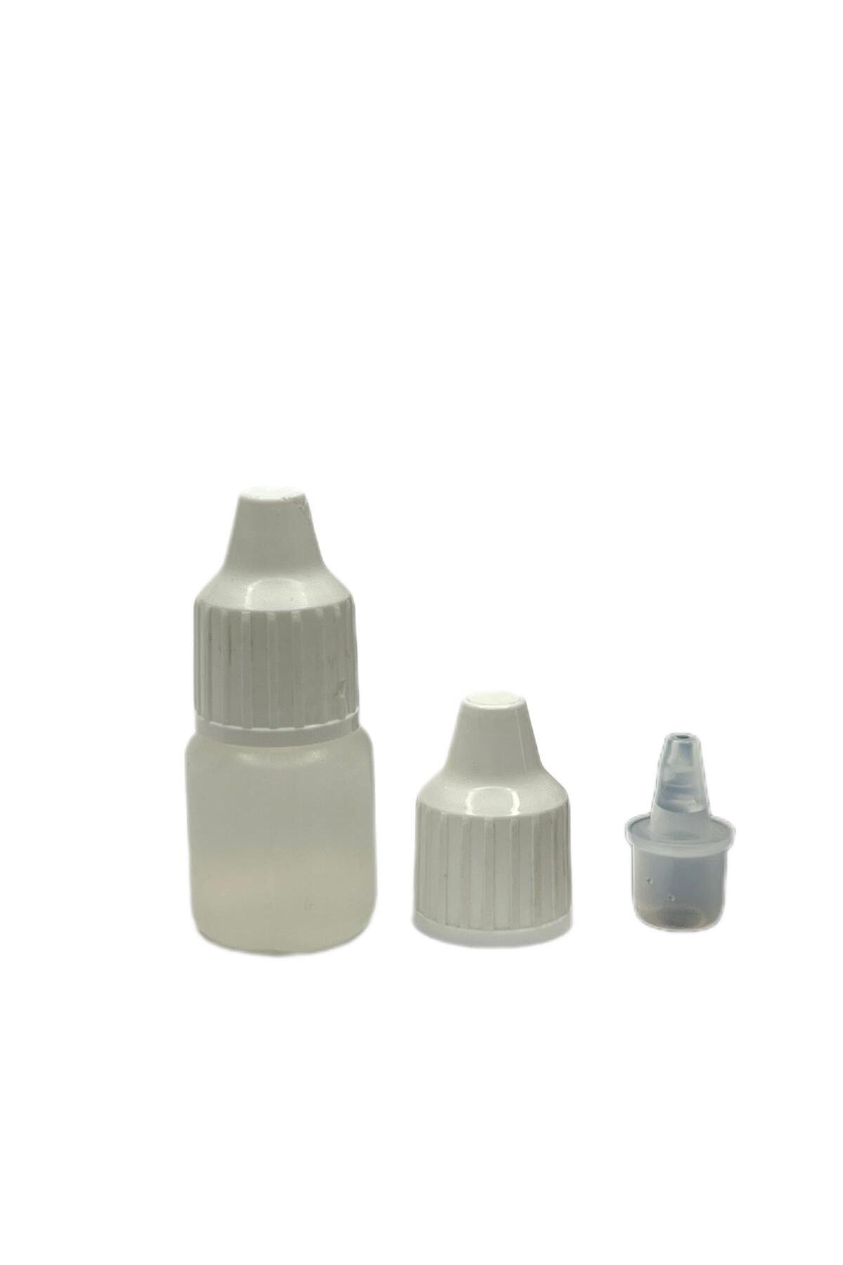 ZYLAN AMBALAJ 5ml PE ASETON ŞİŞESİ, 20 adet,PLASTİK DAMLALIKLI ŞİŞE ...