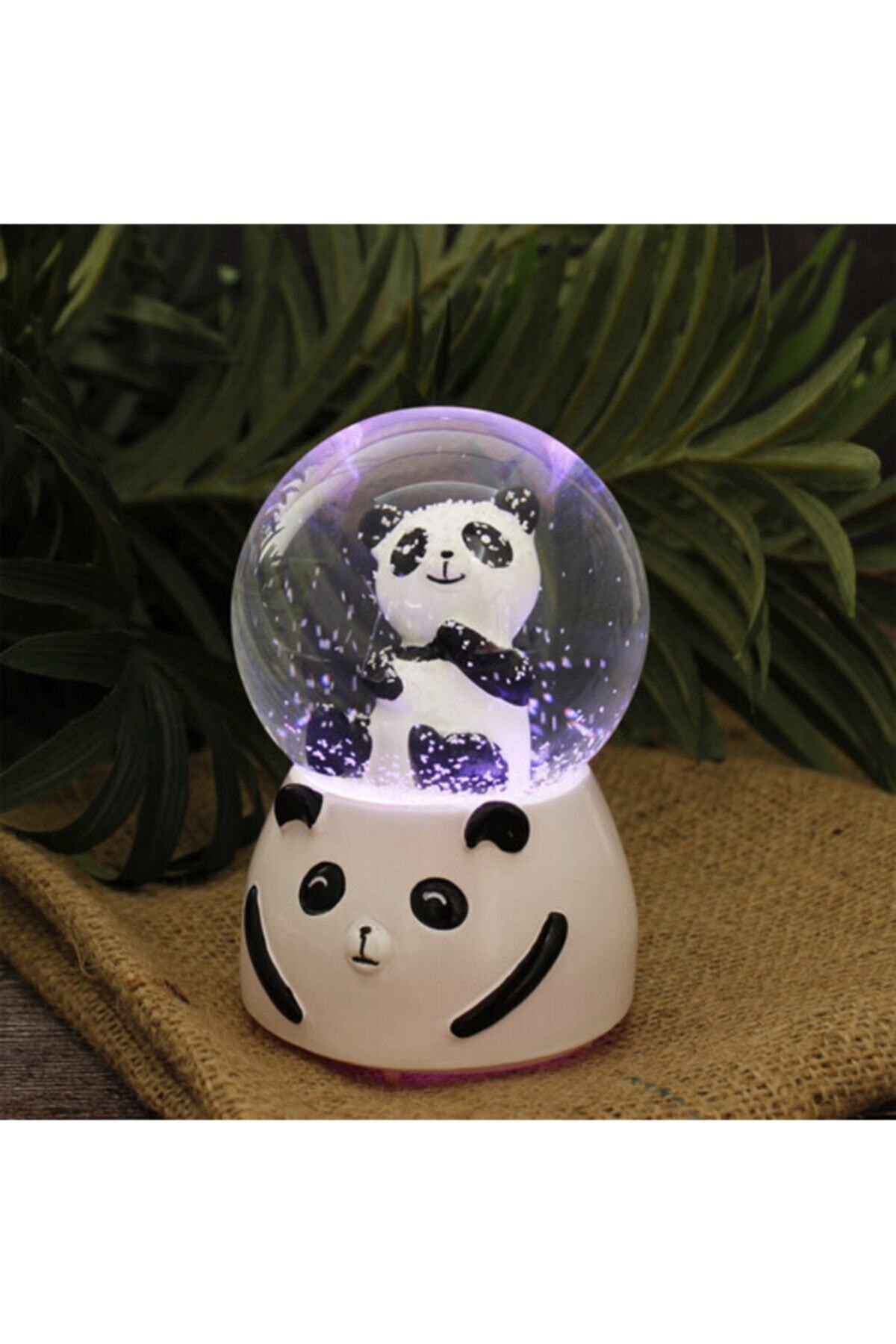 Polat Ticaret PANDA IŞIKLI KAR KÜRESİ KÜÇÜK - Fiyatı, Yorumları