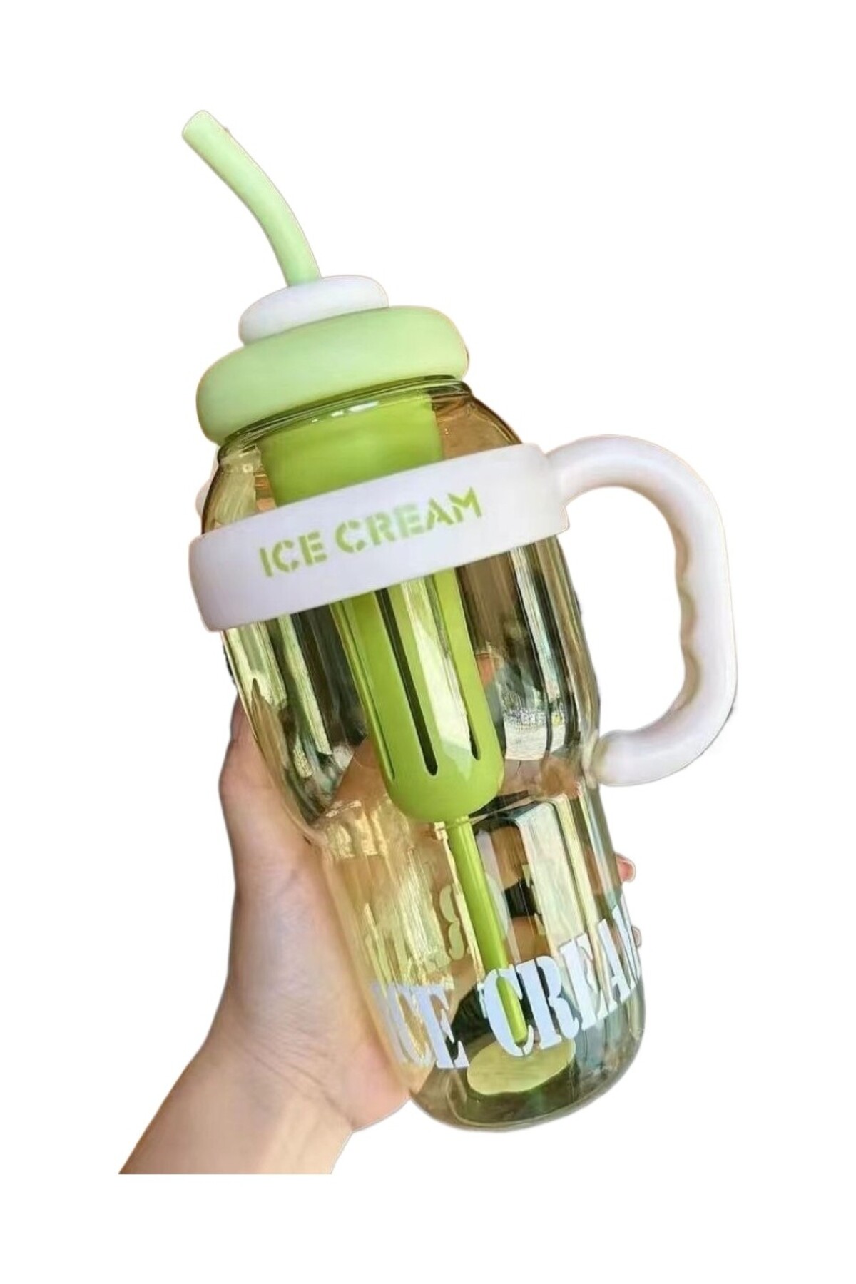 LUİ HOME 1200ml Büyük Kapasiteli Karikatür Koku Yapmaz Buz Bullies İce ...