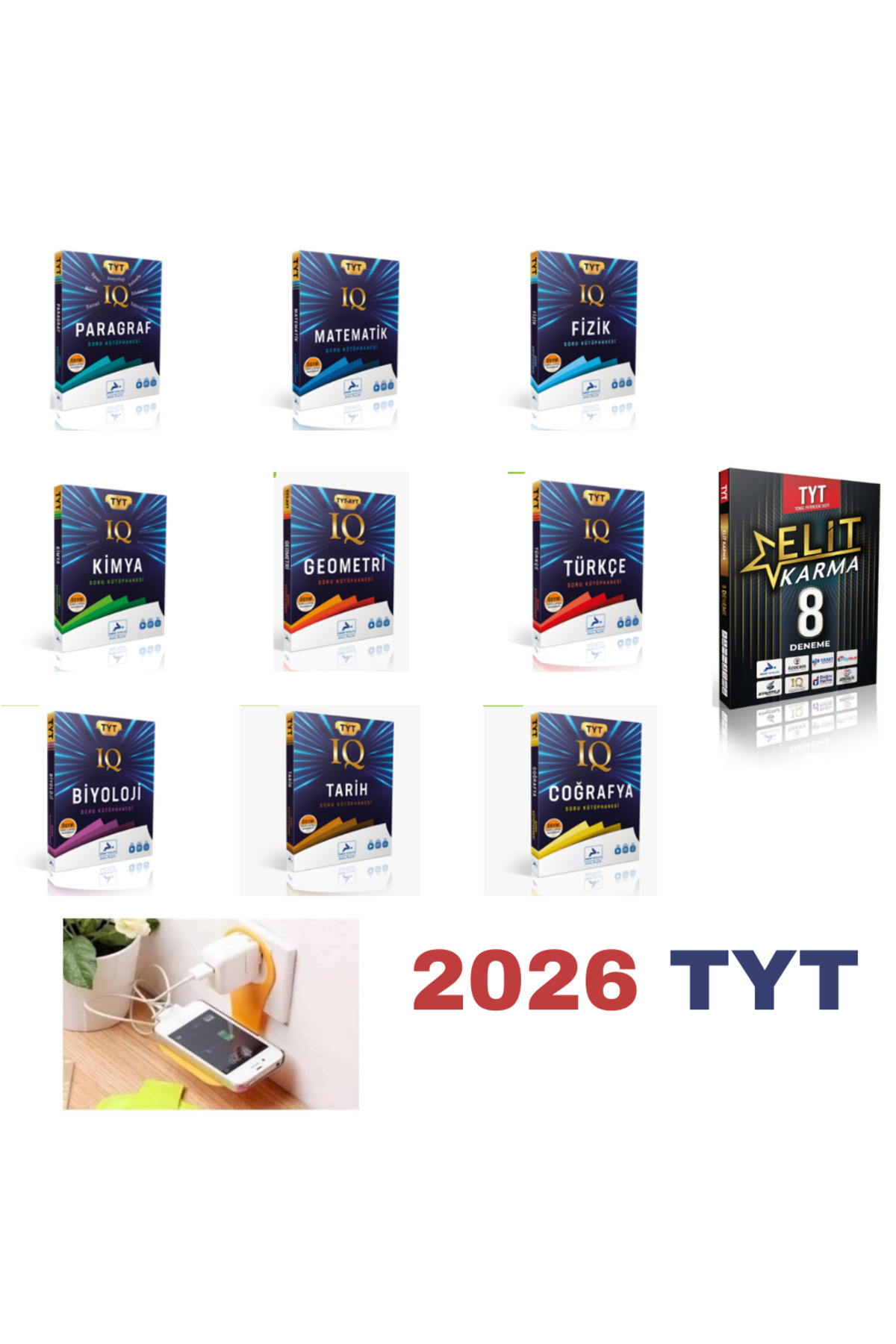 Bilgi Sarmal Yayınları PRF TYT IQ PARAG- MAT- TURK- GEO- FİZİK- KİMYA ...