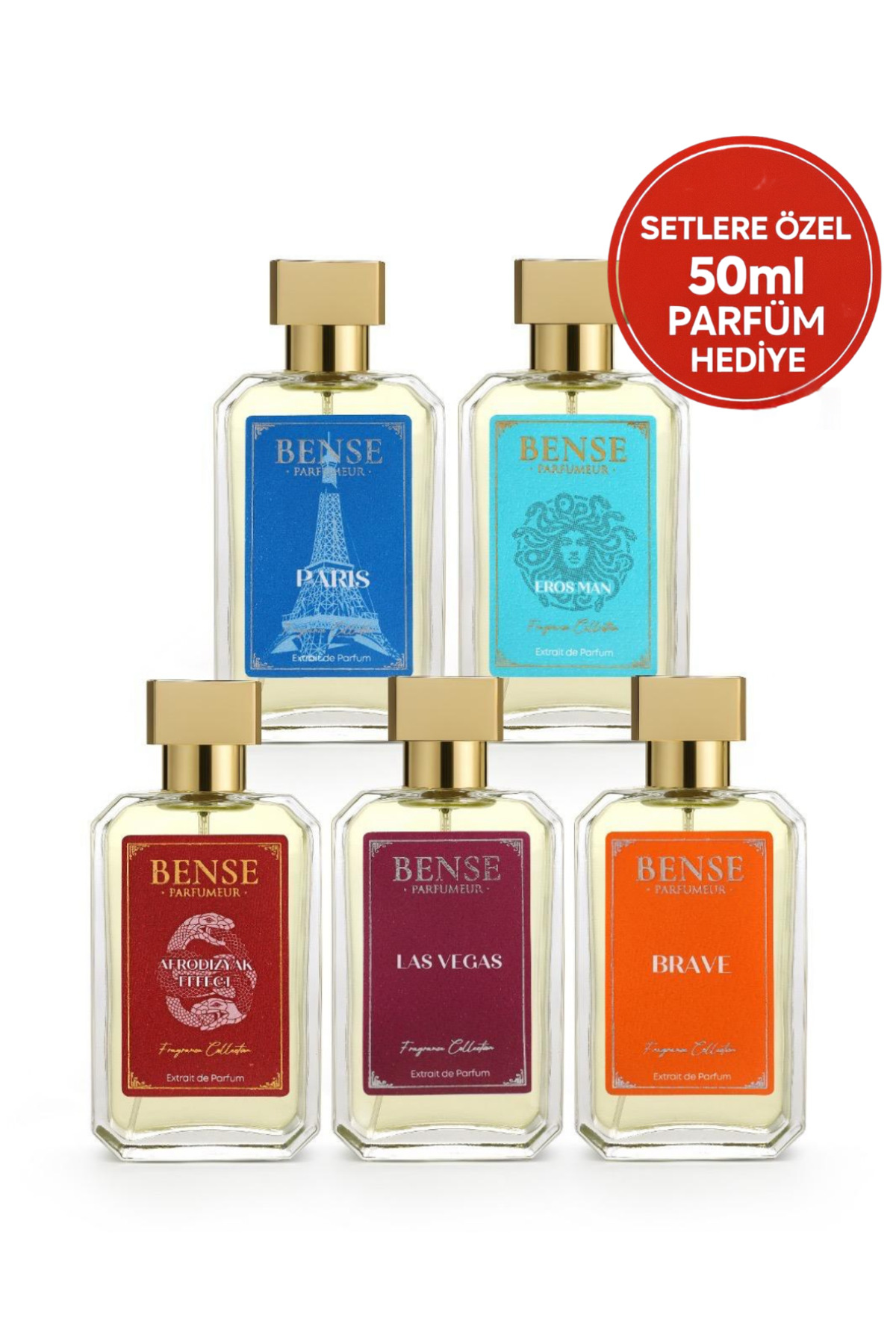 Bense 5’li Premium Set (Extrait de Parfum) - Fiyatı, Yorumları