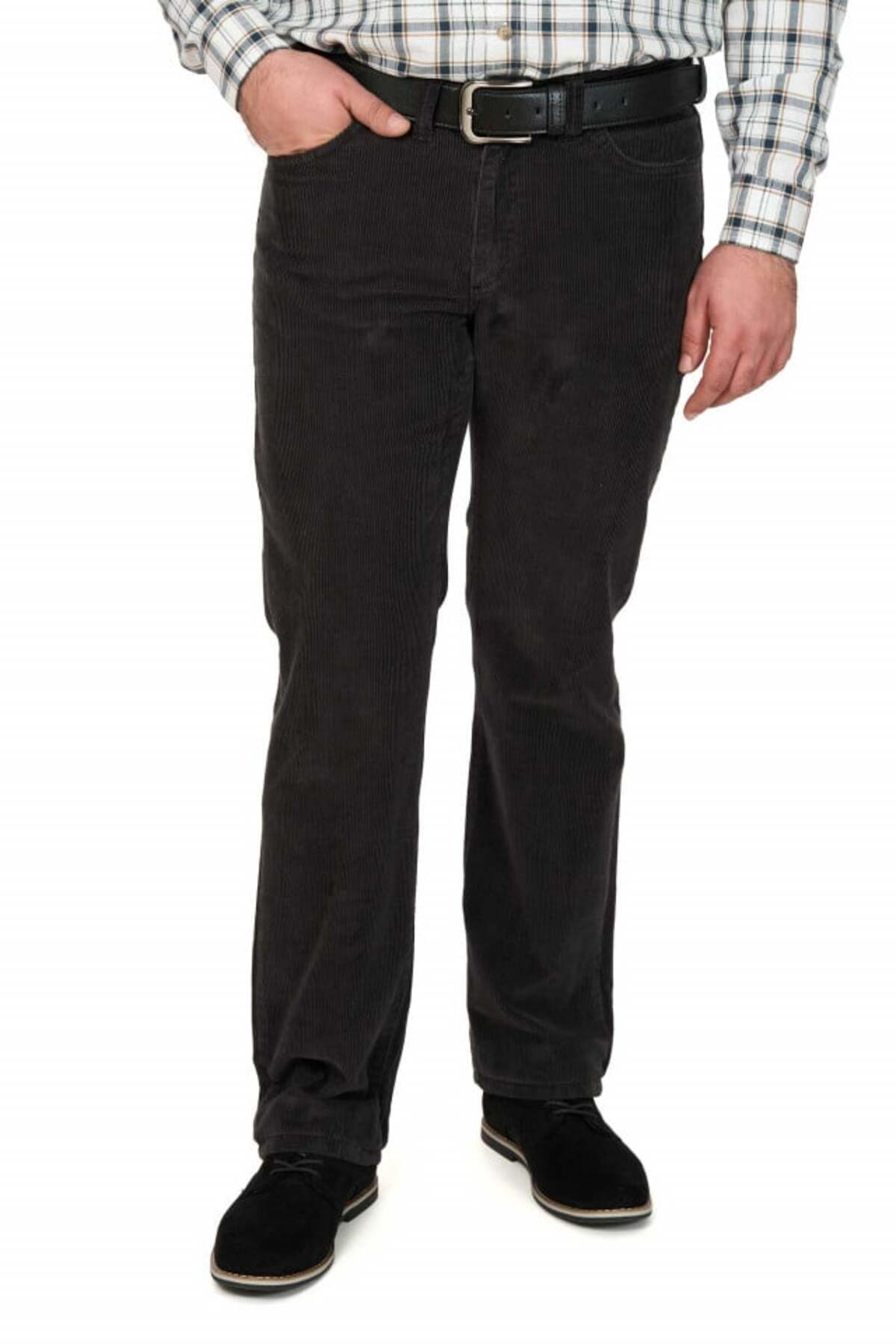 Forzaa Pantalon raiat clasic, Forza, gri antracit- Trendyol