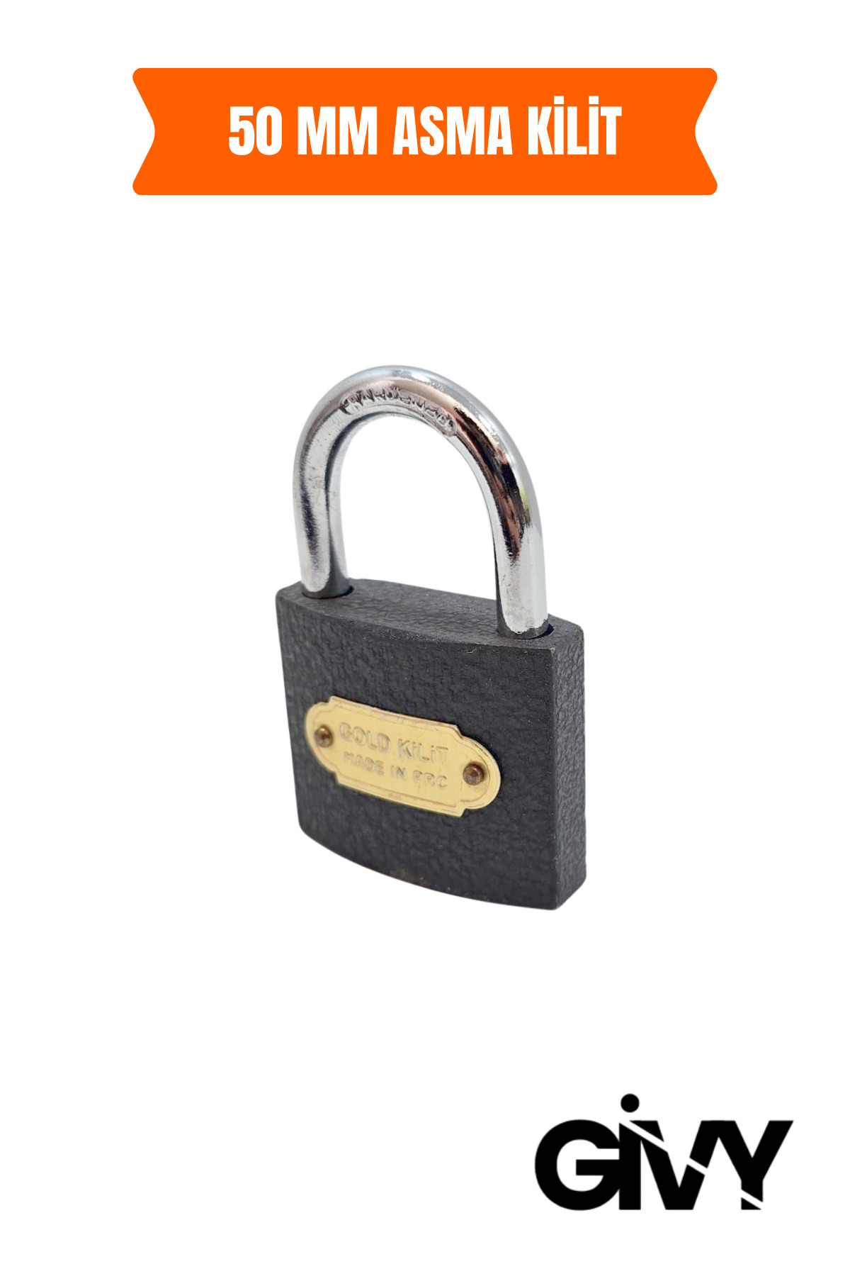 GİVY Gri 50 mm Asma Kilit - Fiyatı, Yorumları
