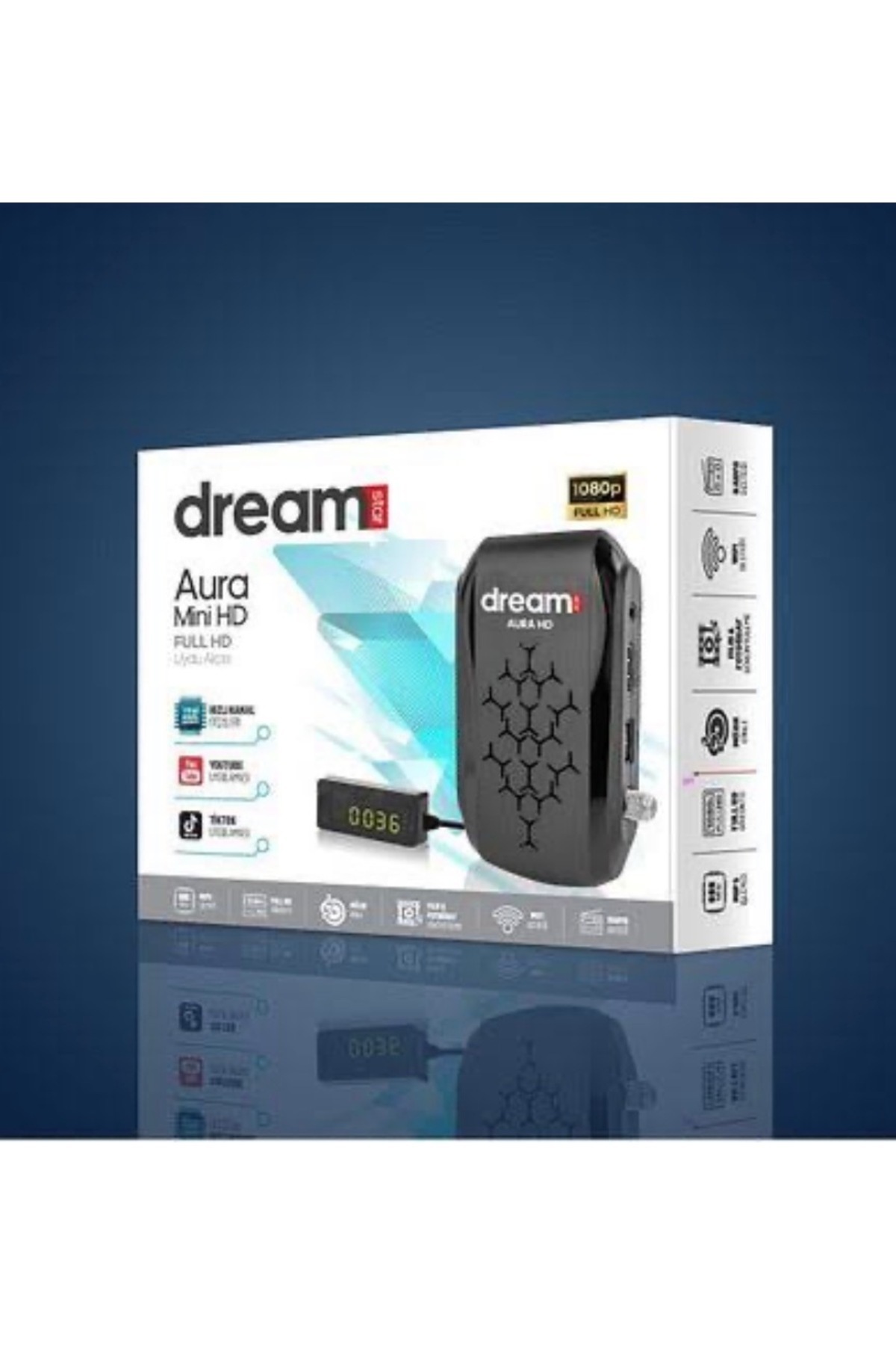 Dream DRM MRT Aura Hd Mini Uydu Alıcısı - Fiyatı, Yorumları