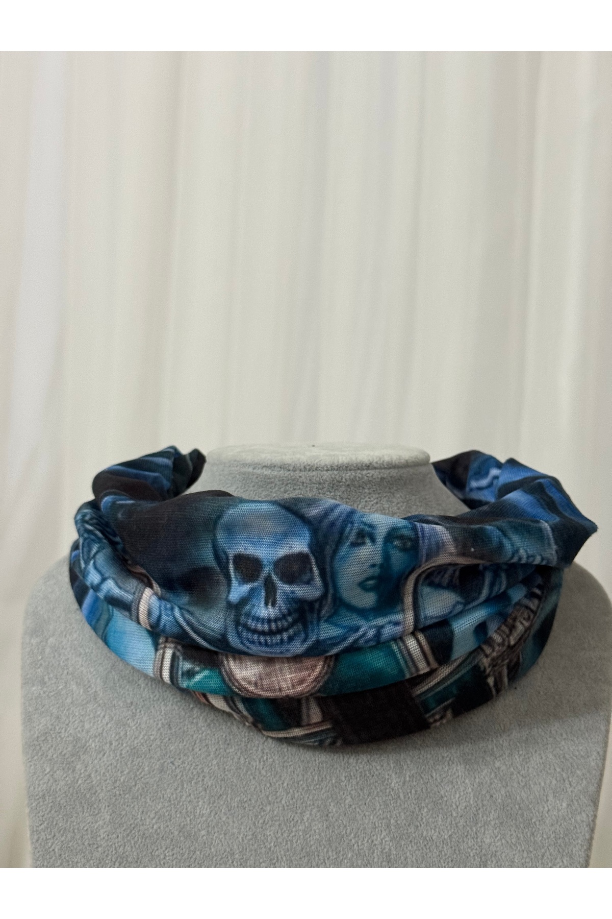 XUPING JEWELRY Motor detaylı boyunluk Buff Baf bandana saç bandı ...