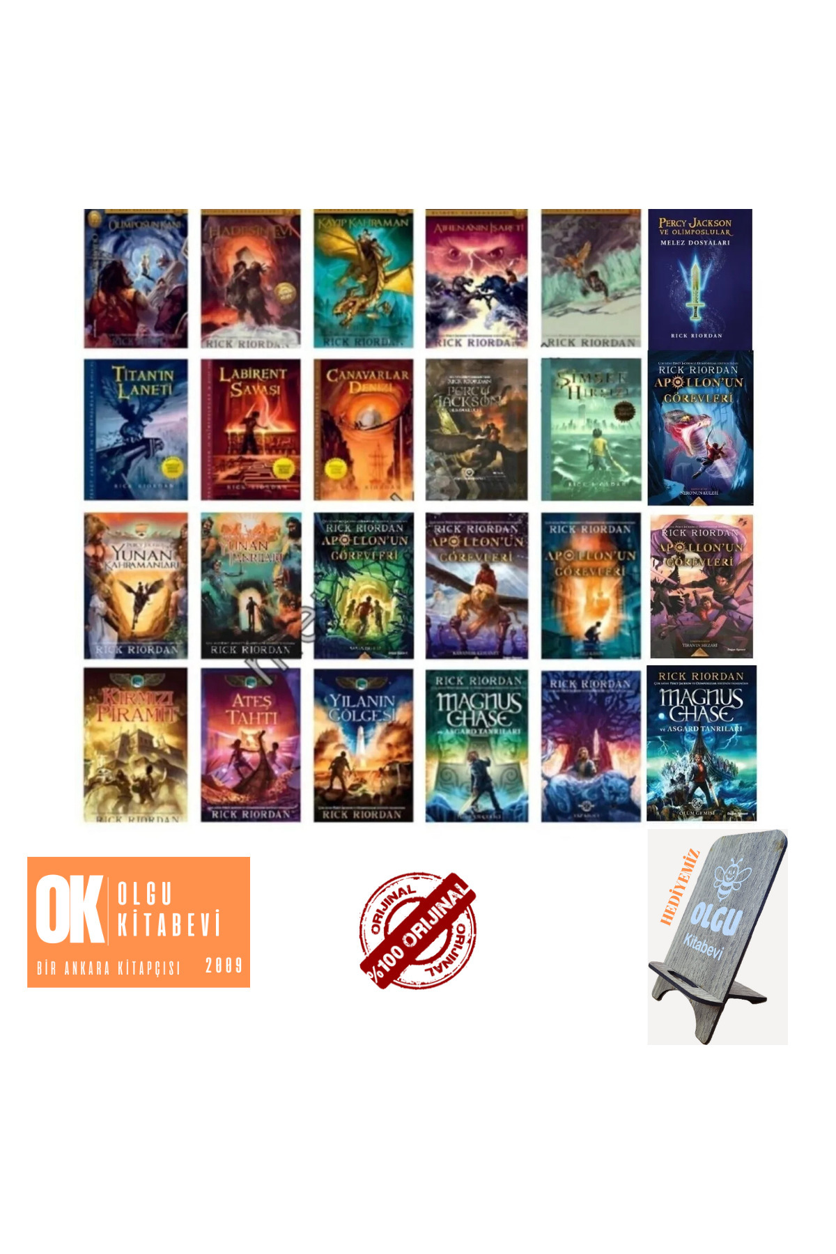 Doğan Kitap Rick Riordan 24 Kitap Set - Olimpos Kahramanları - Kane ...